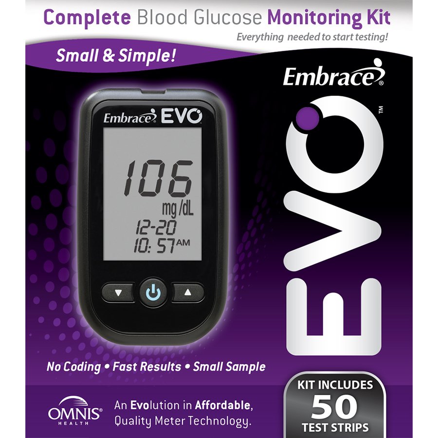 Embrace Evo Blood Glucose Kit - Shop Glucose monitors at H-E-B