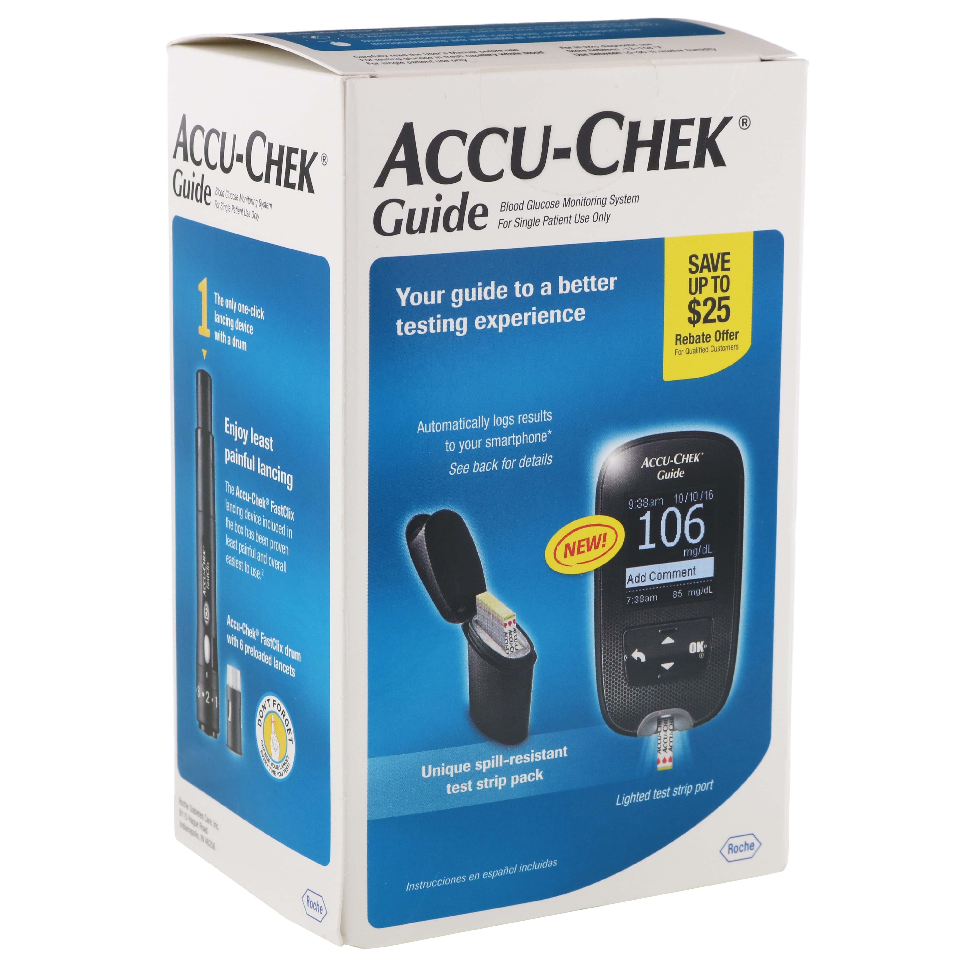 Accu-Chek Guide Meter - Shop Glucose monitors at H-E-B