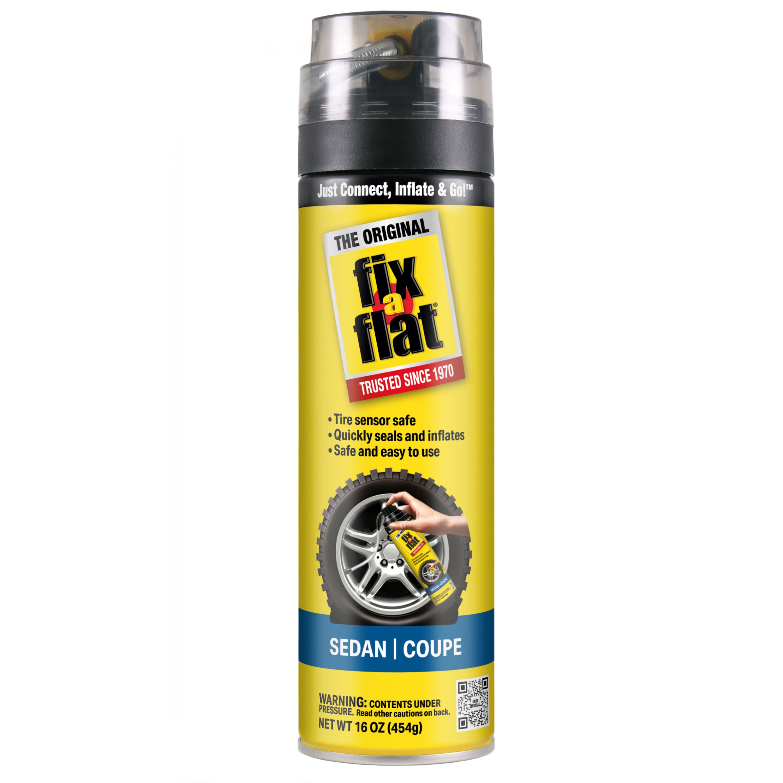 Fix-a-Flat Tire Repair Aerosol - Sedan/Coupe - Shop Motor oil & fluids ...