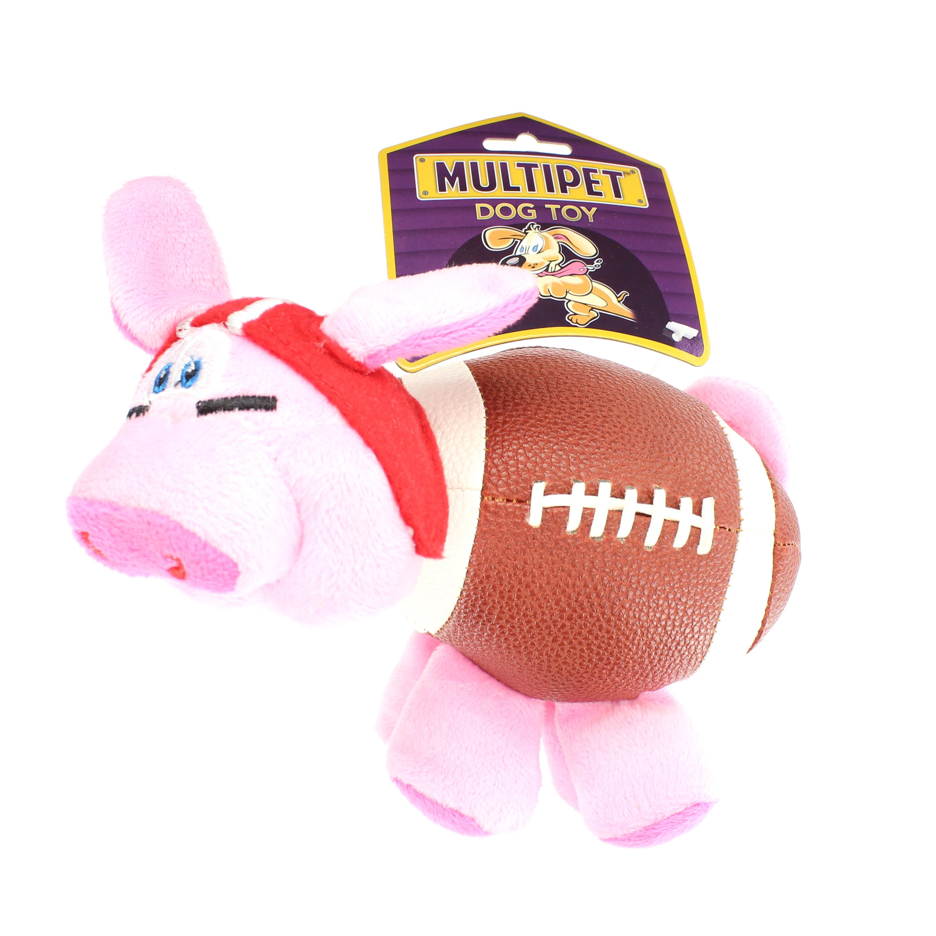 Multipet Pig-Skins Dog Toy Red Helmet - Shop Dogs at H-E-B