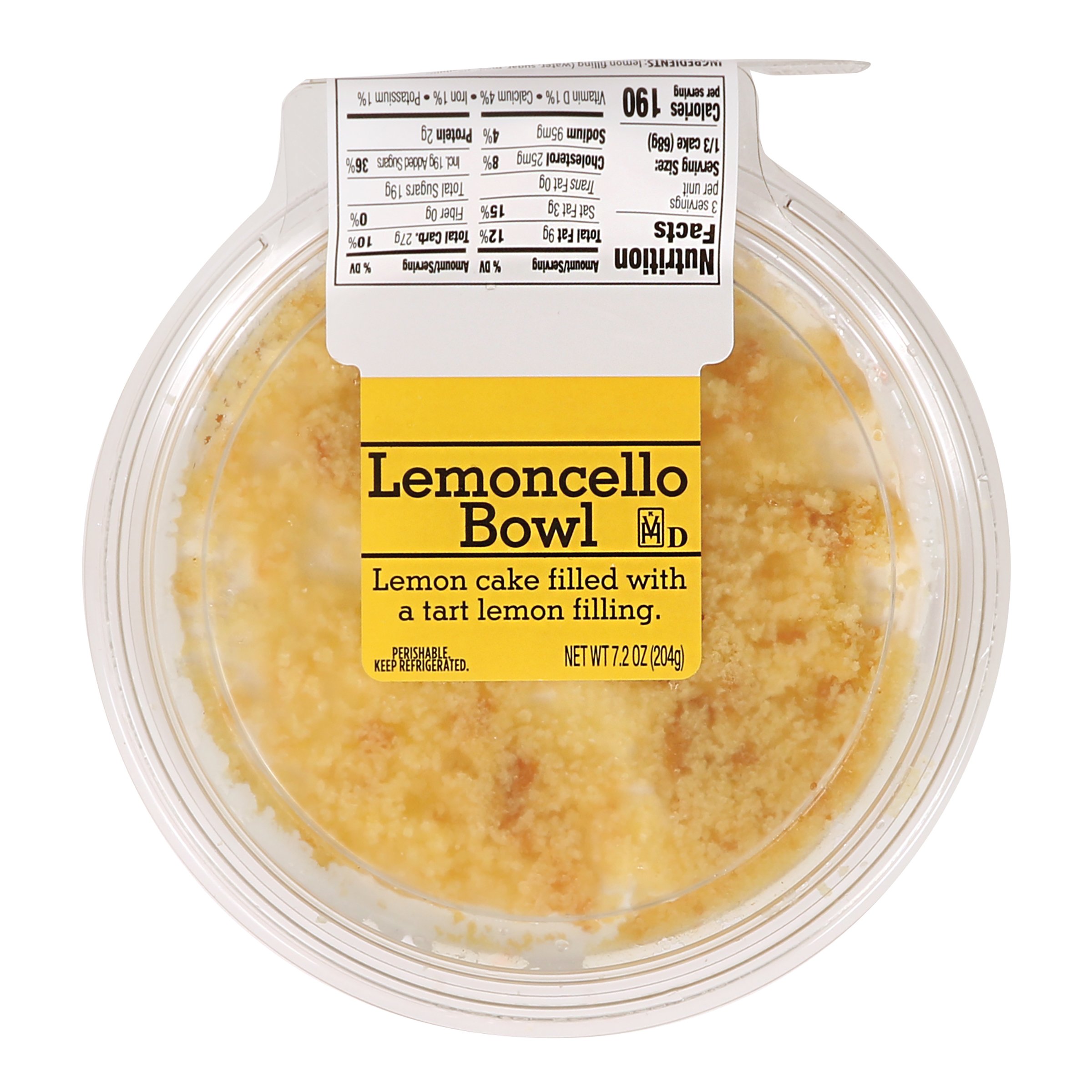 Hoff's Bakery Lemoncello Cake Bowl - Shop Tarts & macarons at H-E-B