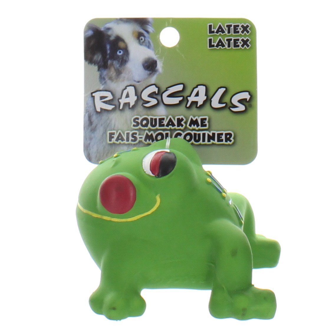 Coastal Pet Products Rascals Latex Dog Toy Frog - Shop Chew Toys at H-E-B