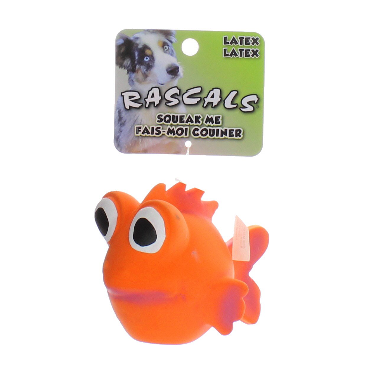 Coastal Pet Products Rascals Latex Dog Toy Fish - Shop Chew toys at H-E-B