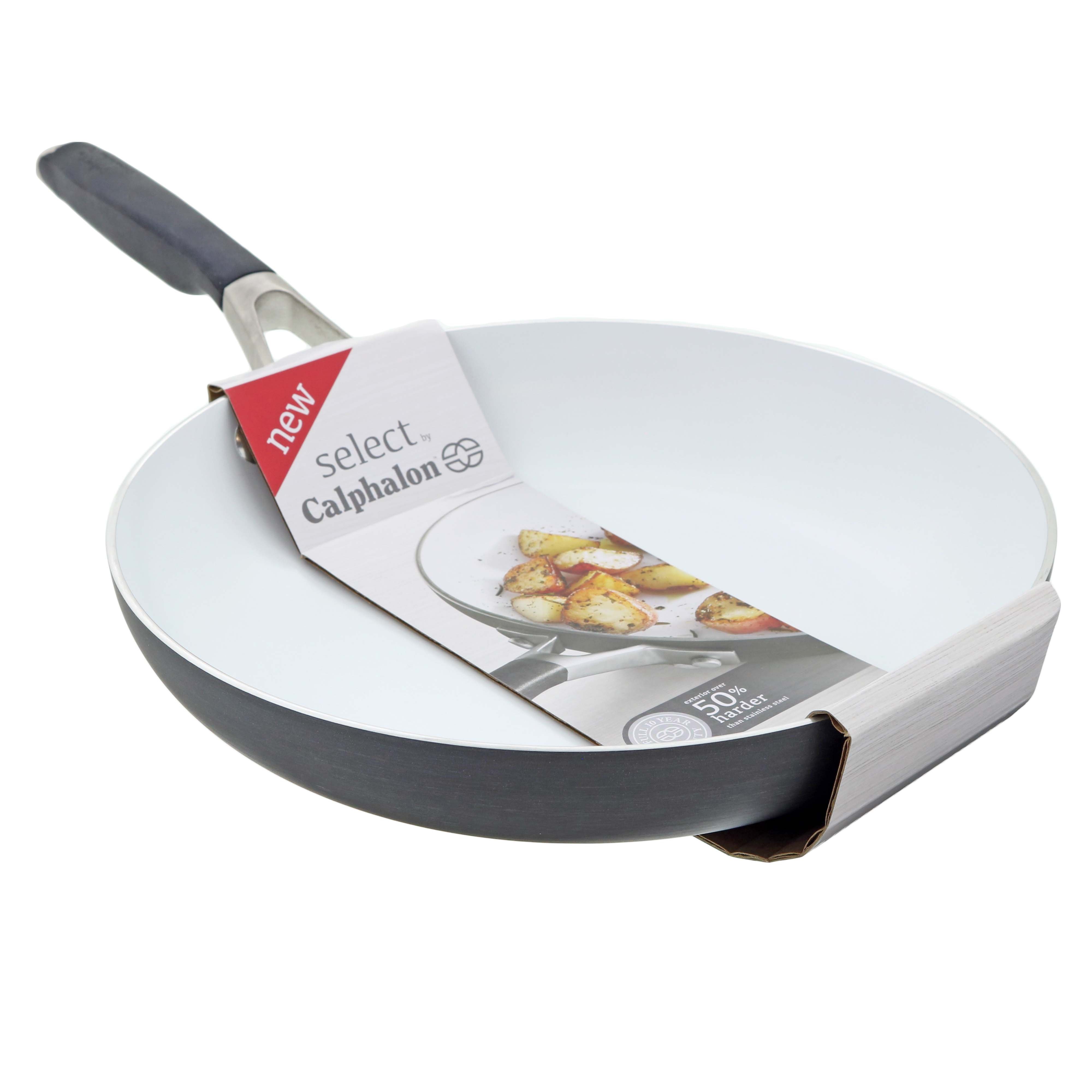 Calphalon Hard Anodized Ceramic Fry Pan - Shop Frying pans & griddles ...