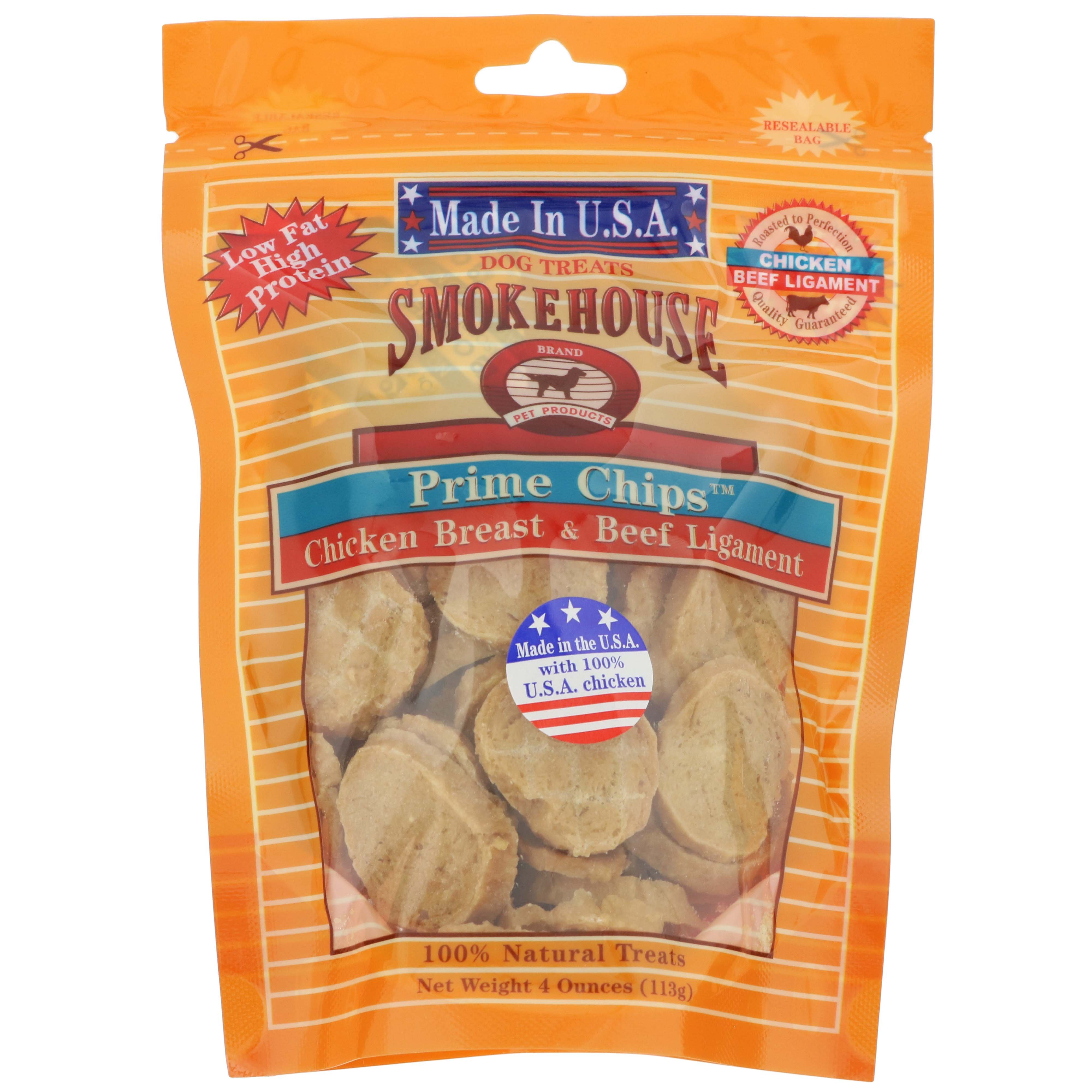 Smokehouse Prime Chips Chicken Breast & Beef Ligament - Shop Bones ...