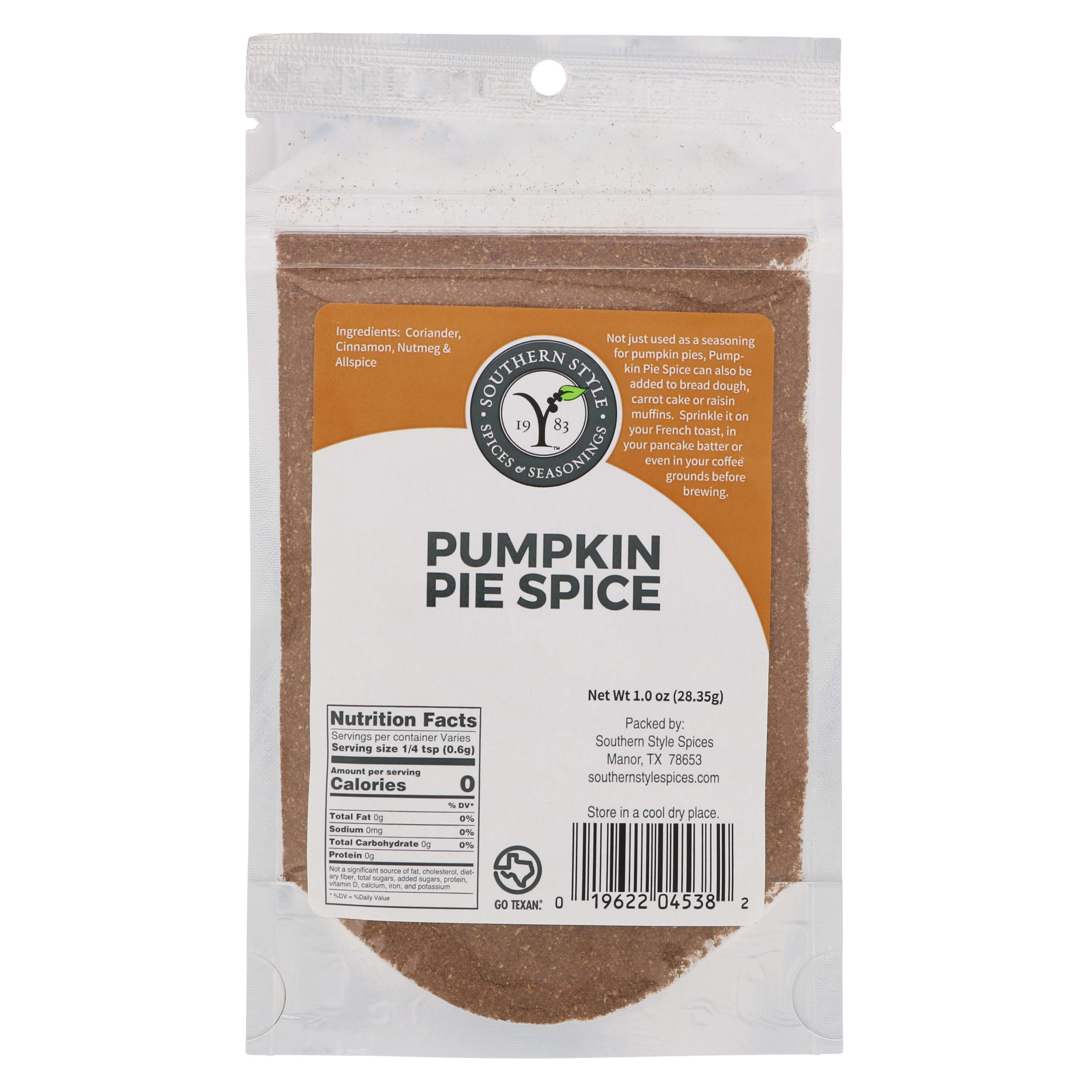 Southern Style Spices Pumpkin Pie Spice - Shop Spice Mixes at H-E-B