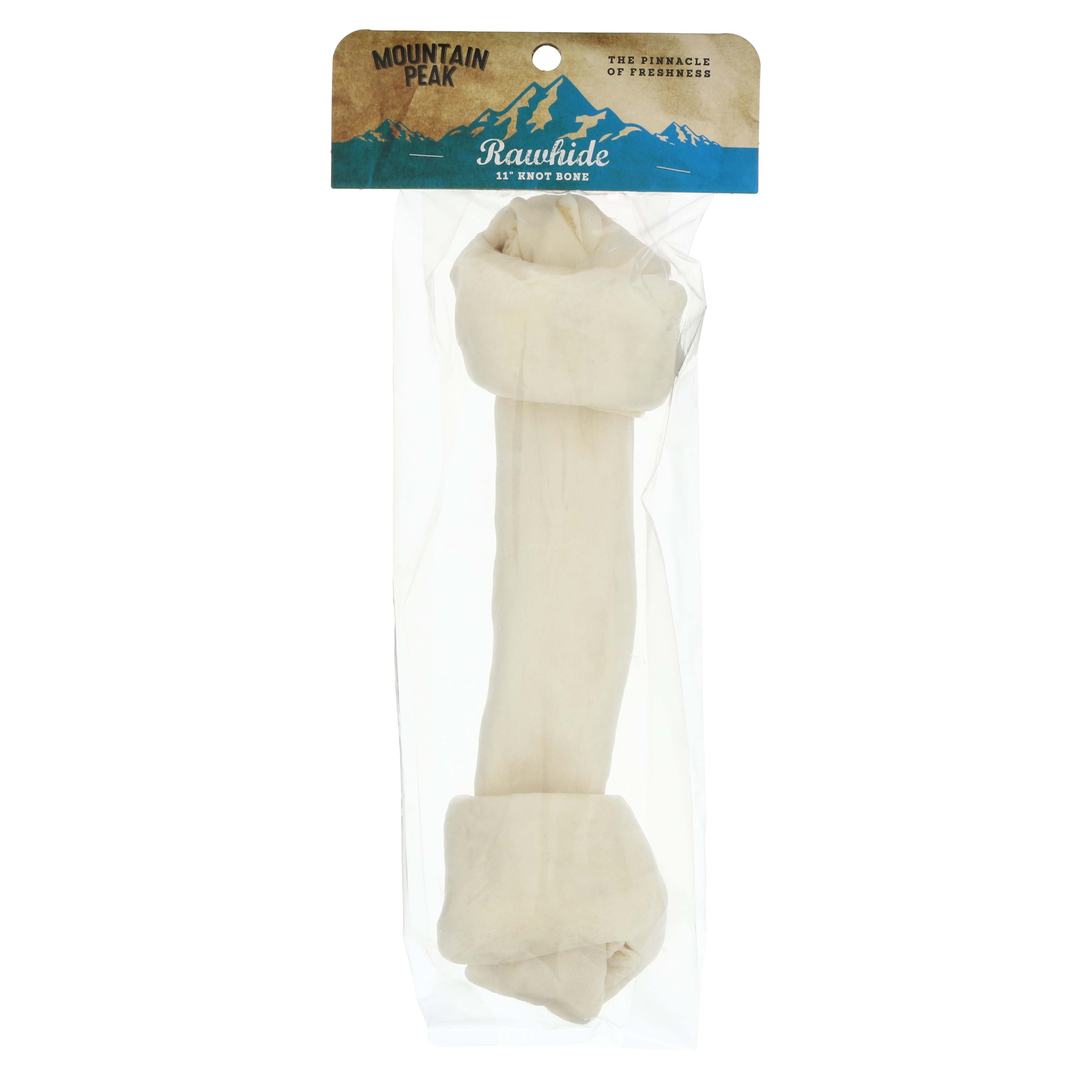 Mountain Peak Rawhide 11 Inch Knot Bone Natural - Shop Bones & rawhides ...