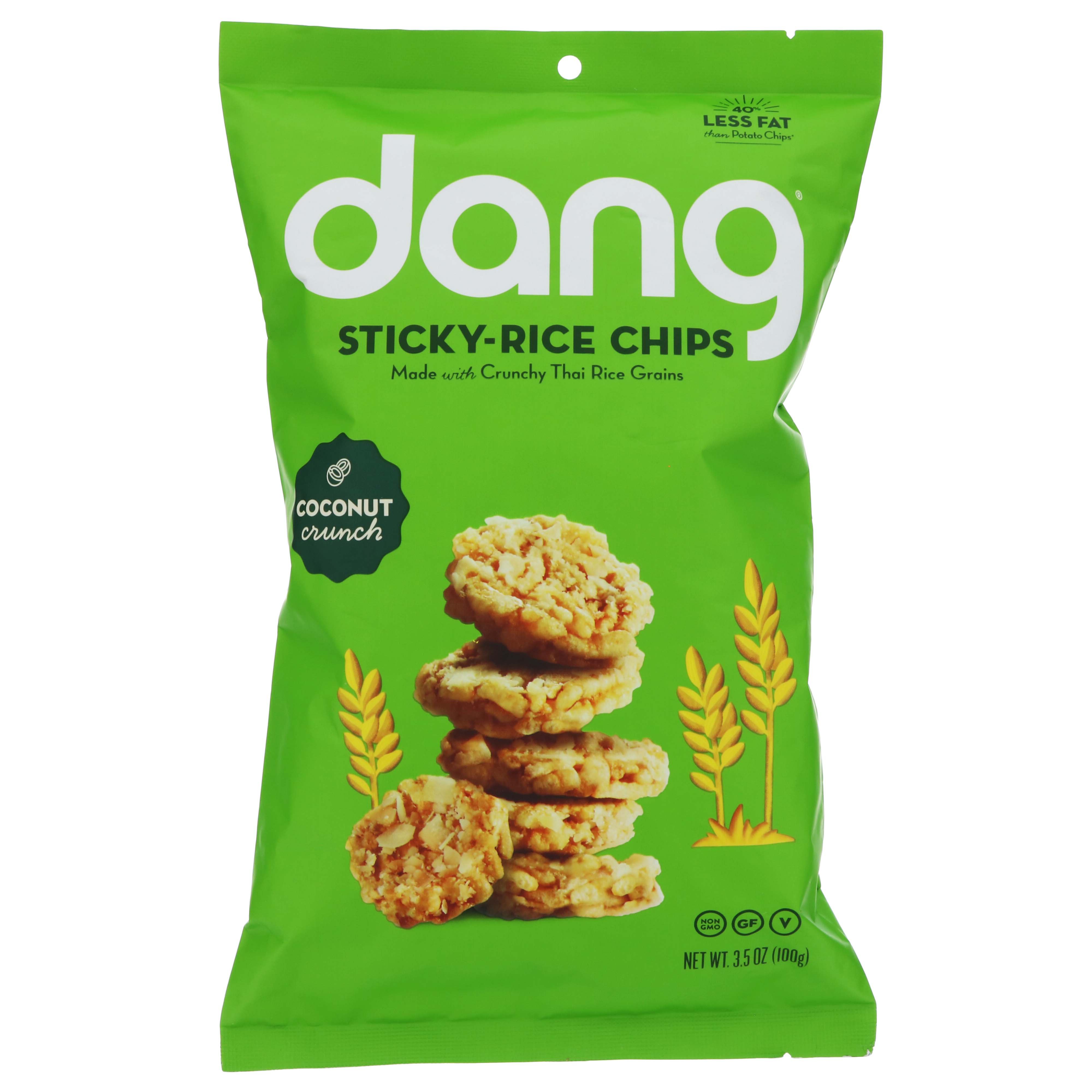 Dang Coconut Crunch Sticky Rice Chips - Shop Rice cakes at H-E-B