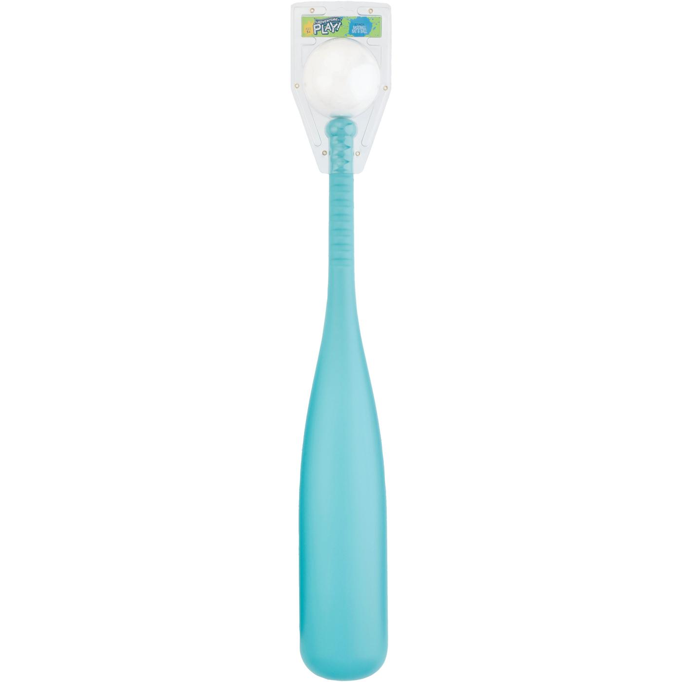 Adventure Play! Jumbo Plastic Baseball Bat & Ball - Assorted - Shop ...