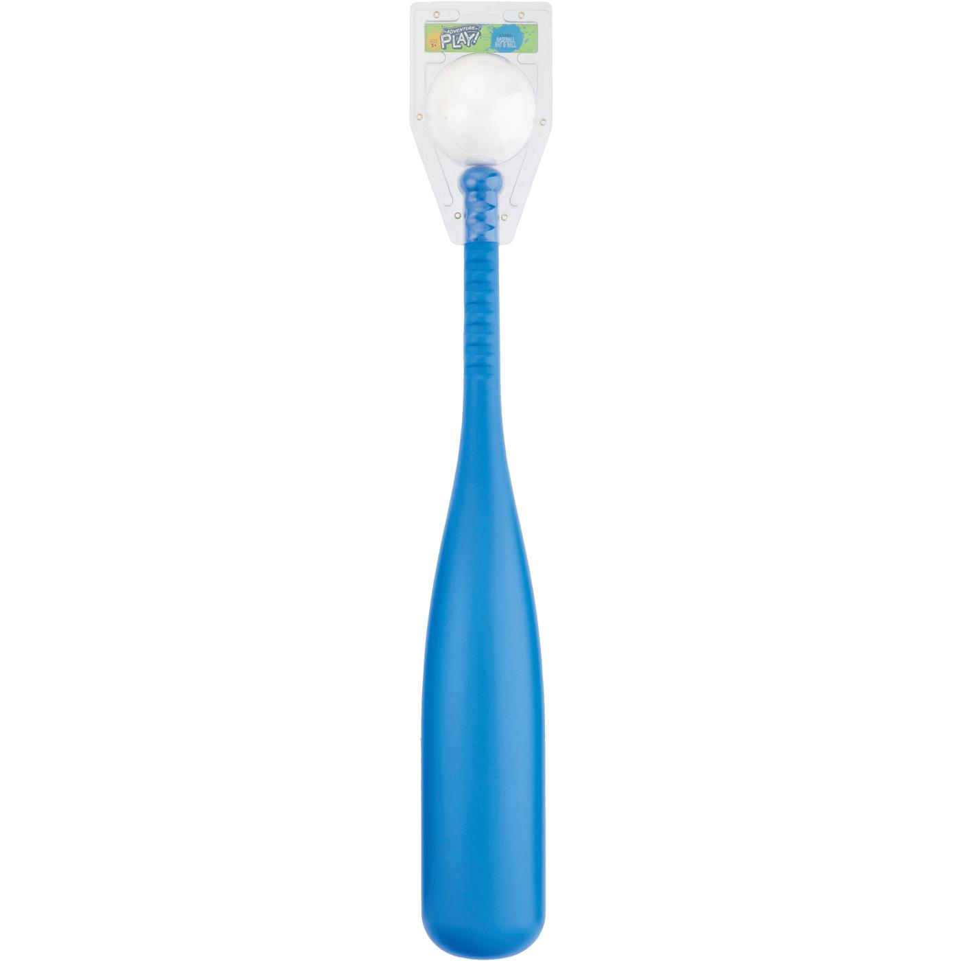 Adventure Play! Jumbo Plastic Baseball Bat & Ball - Assorted - Shop ...