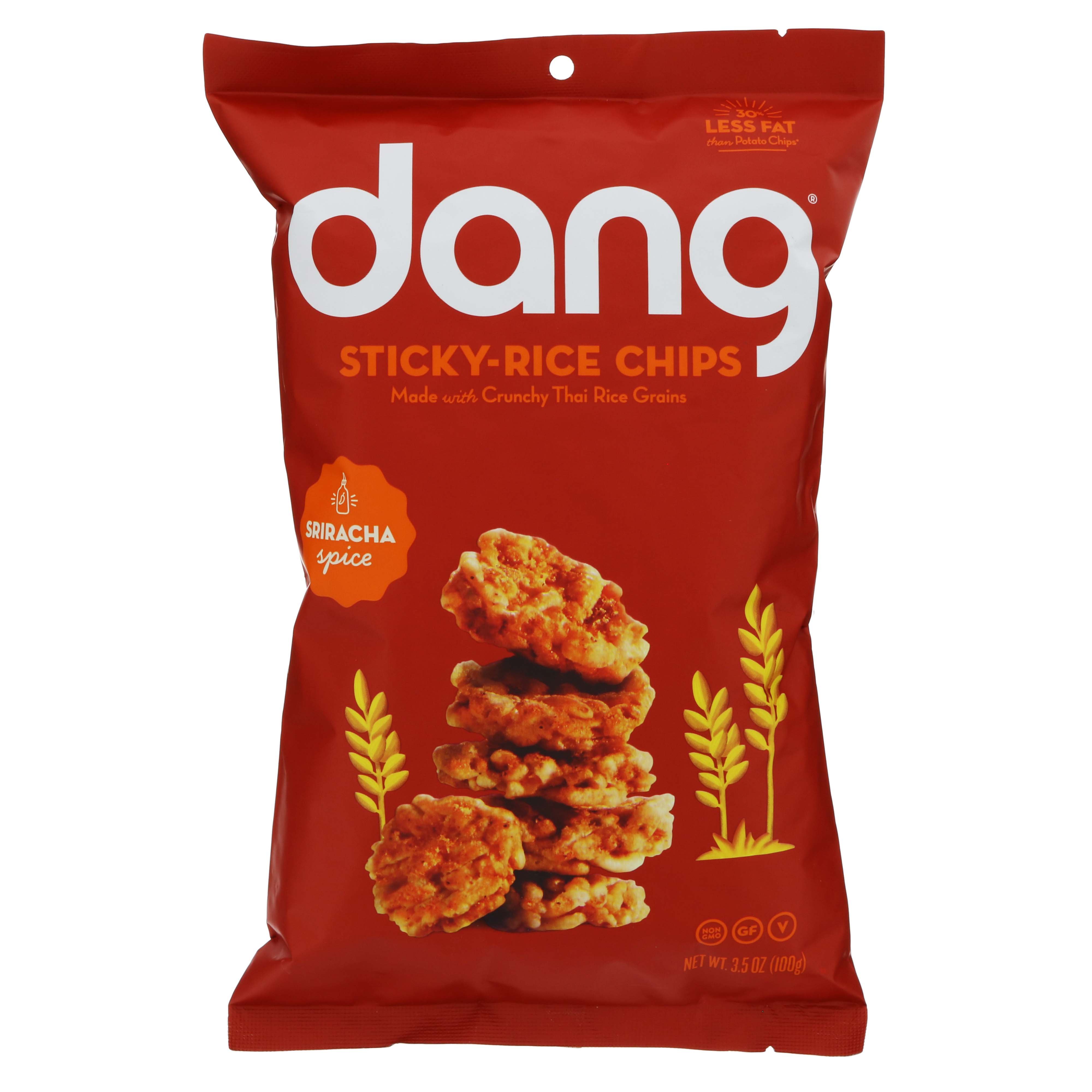 Dang Sriracha Spice Sticky Rice Chips - Shop Rice cakes at H-E-B