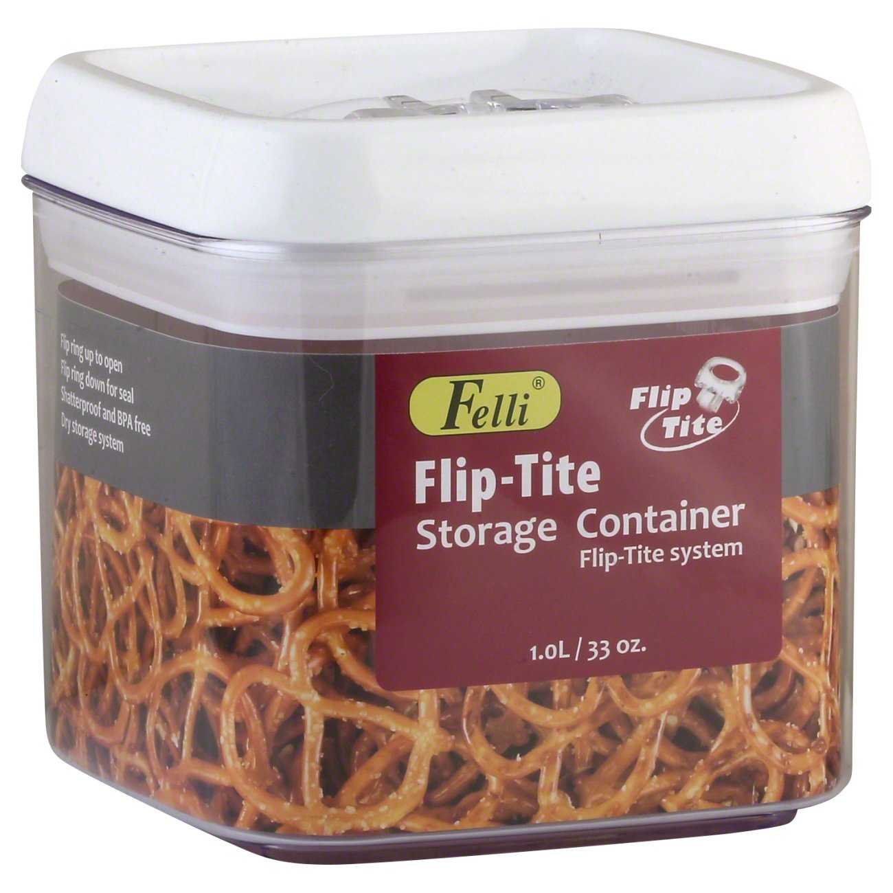 Felli Flip Tite Storage Container - Shop Food storage at H-E-B