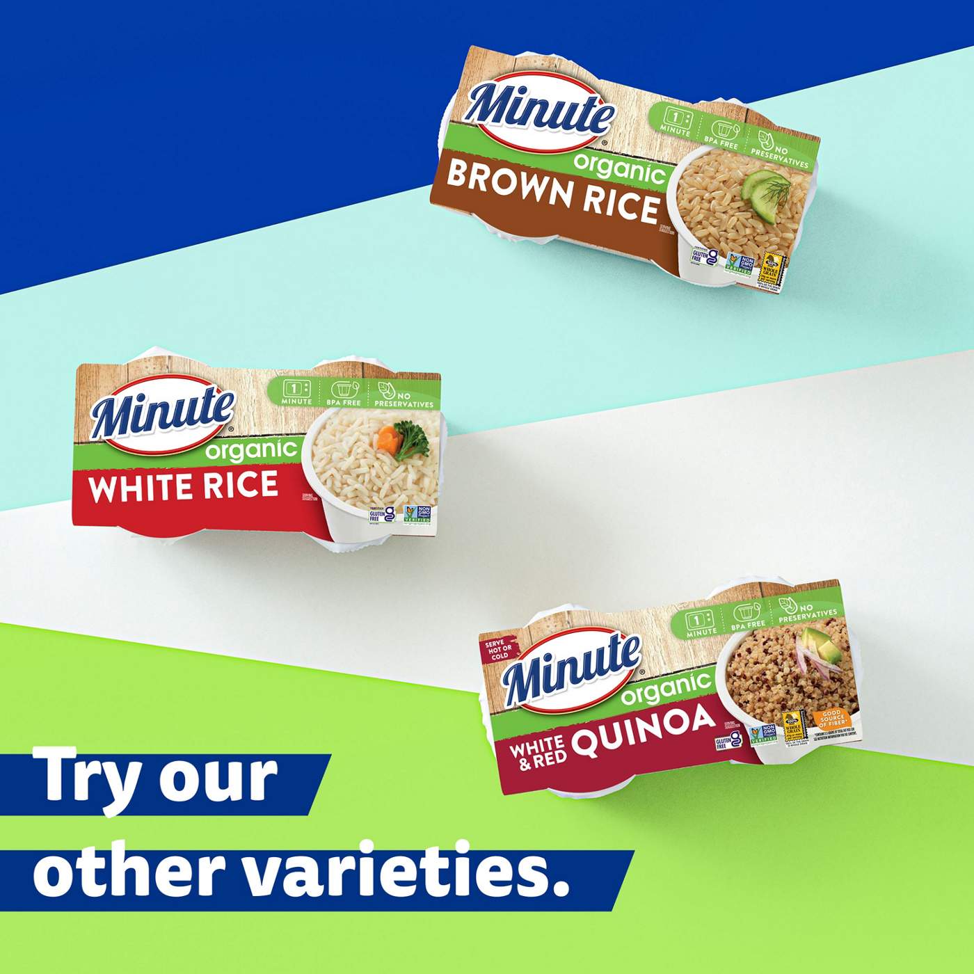 Minute Ready to Serve Organic White Rice - Shop Rice & grains at H-E-B