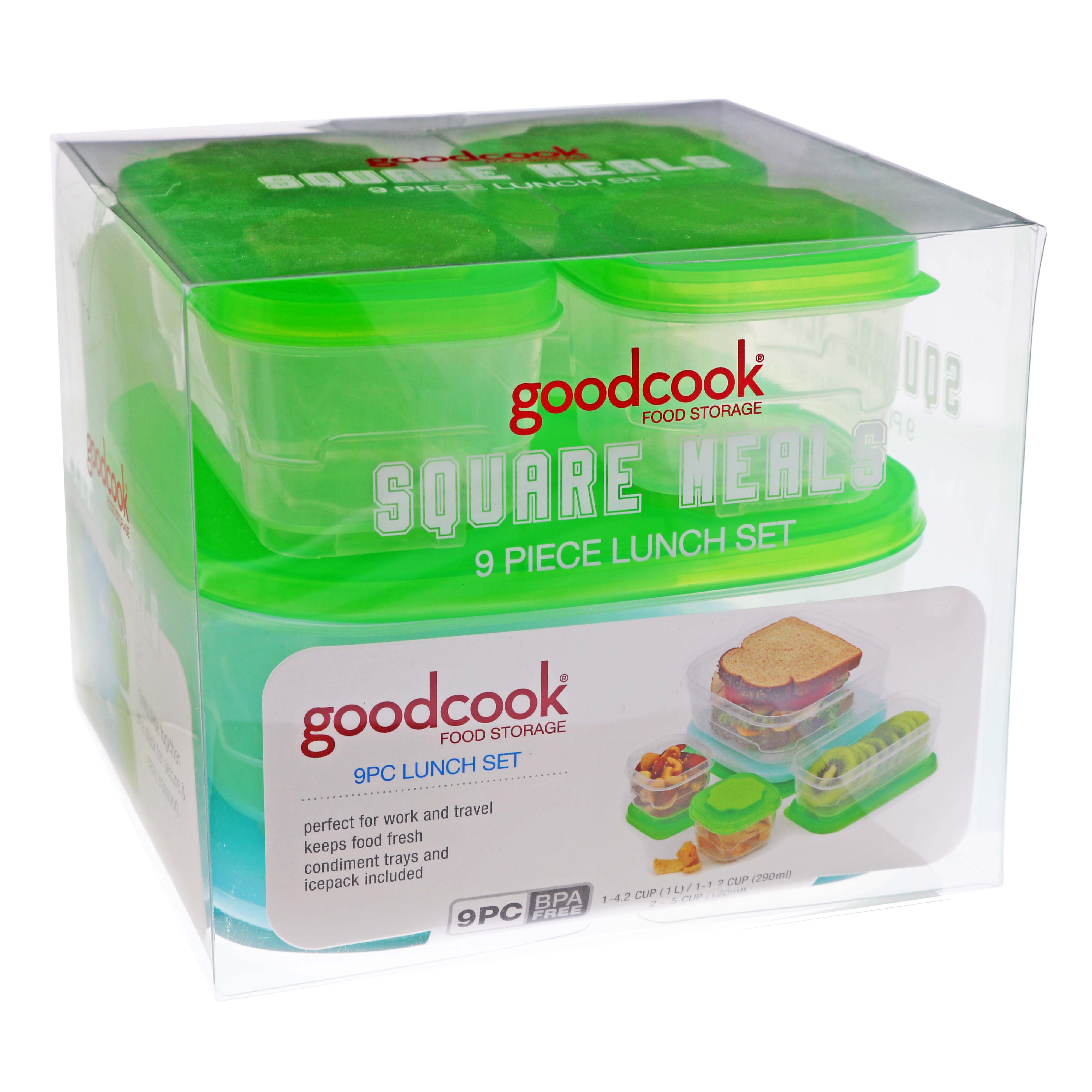 Good Cook Square Meals Lunch Set - Shop Food Storage at H-E-B