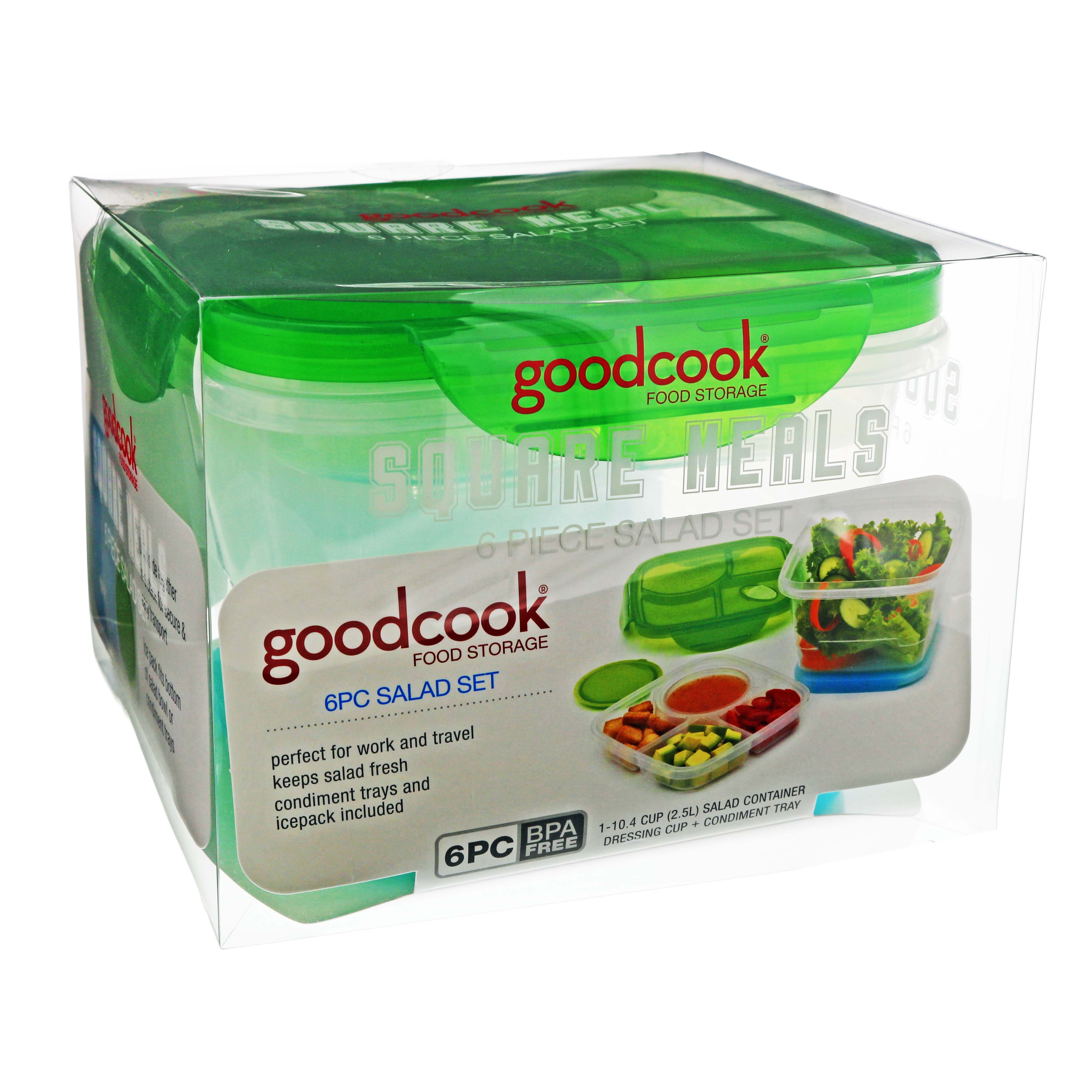 Good Cook Square Meals Salad Set - Shop Food storage at H-E-B