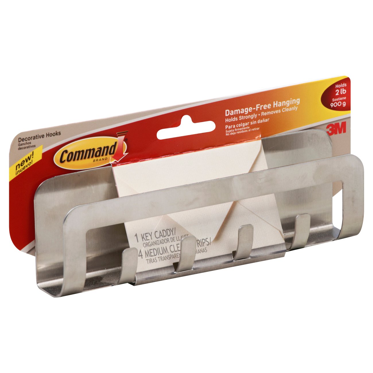 Command Modern Metal Key Caddy - Shop Hooks & picture hangers at H-E-B