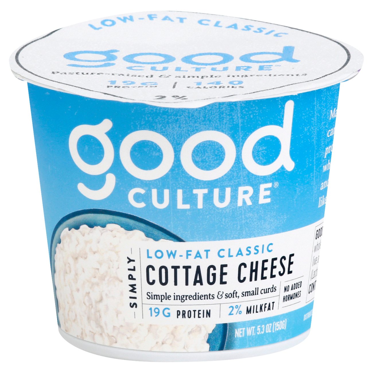 Good Culture 2% Lowfat Classic Cottage Cheese - Shop Cottage cheese at ...