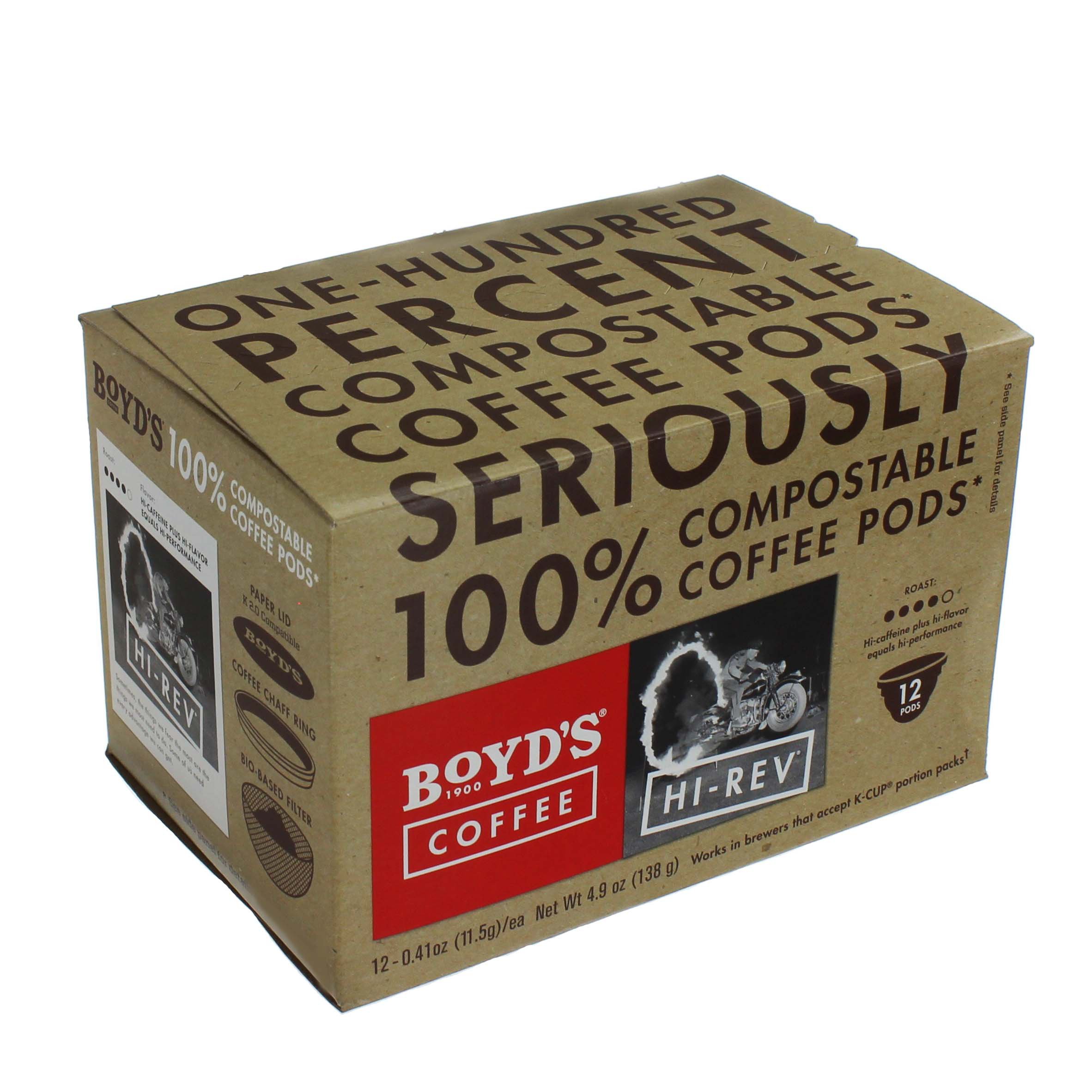 Boyd's Coffee Hi-Rev Single Cup Coffee - Shop Coffee at H-E-B