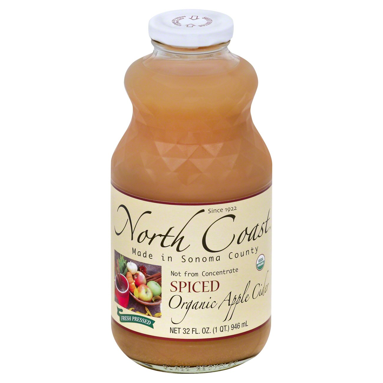 North Coast Apple Cider Spiced Organic - Shop Juice at H-E-B