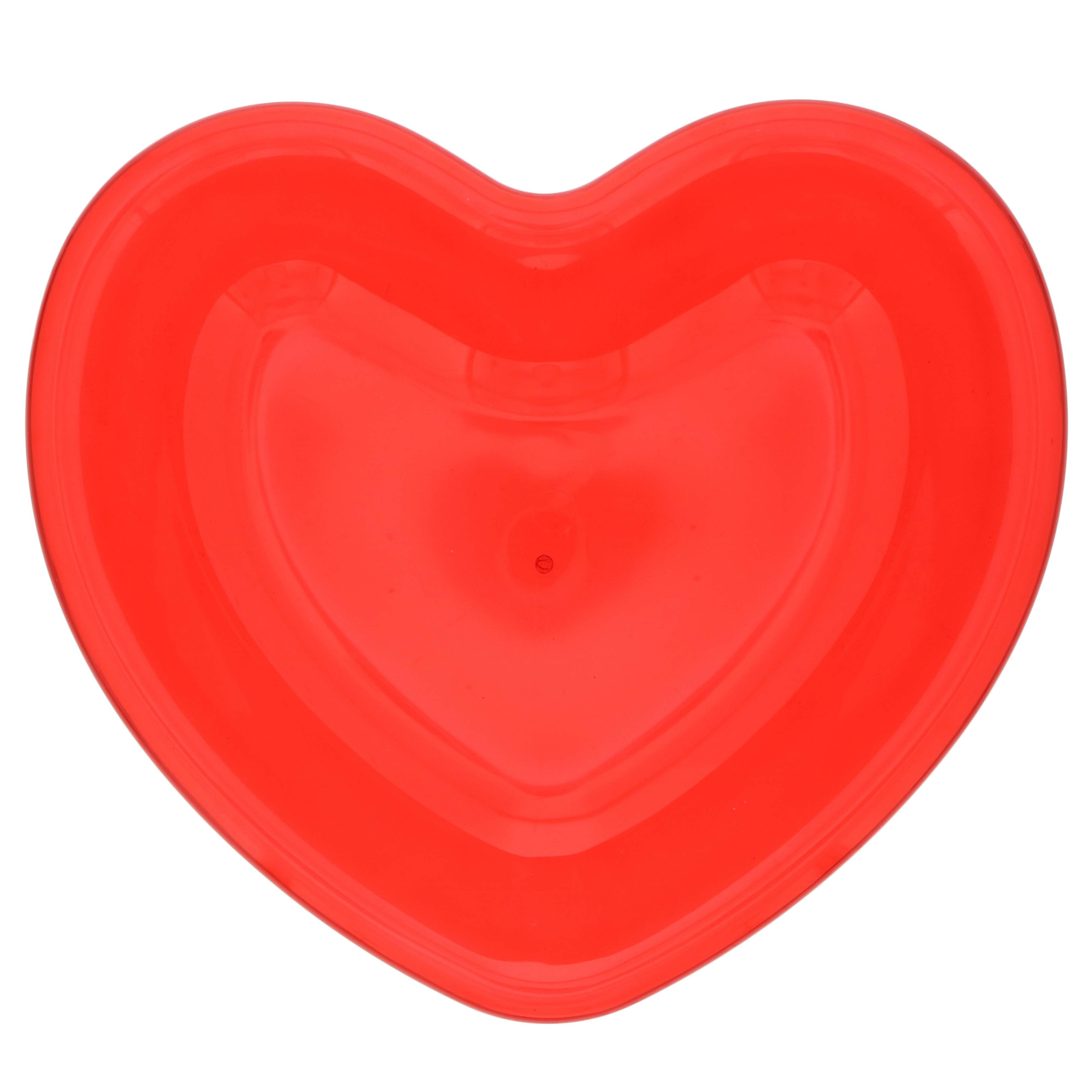 Holiday Market 2018 Valentine Heart Shape Tray Red - Shop Serving ...