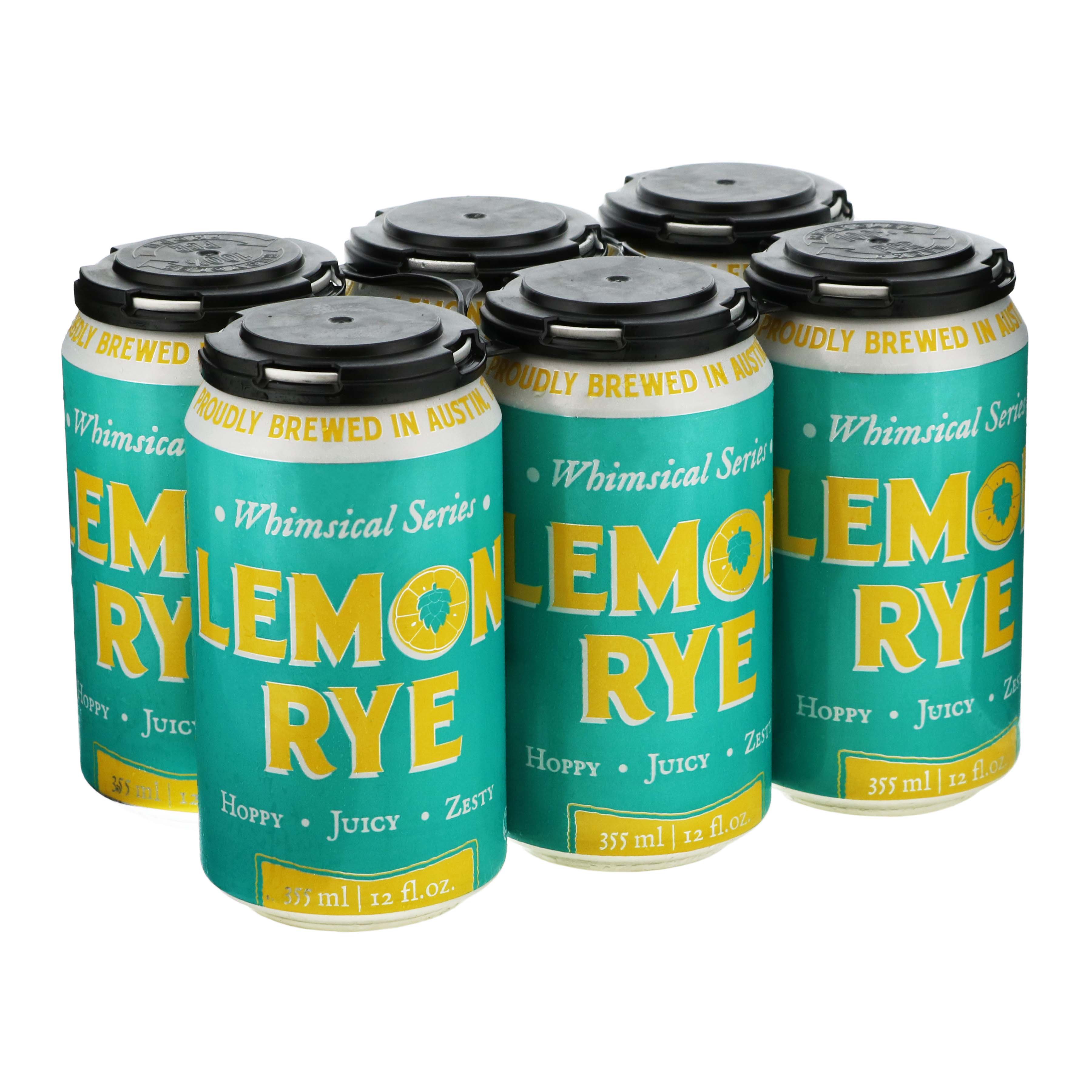 Adelbert's Lemon Rye Beer 6 pk Cans - Shop Beer at H-E-B