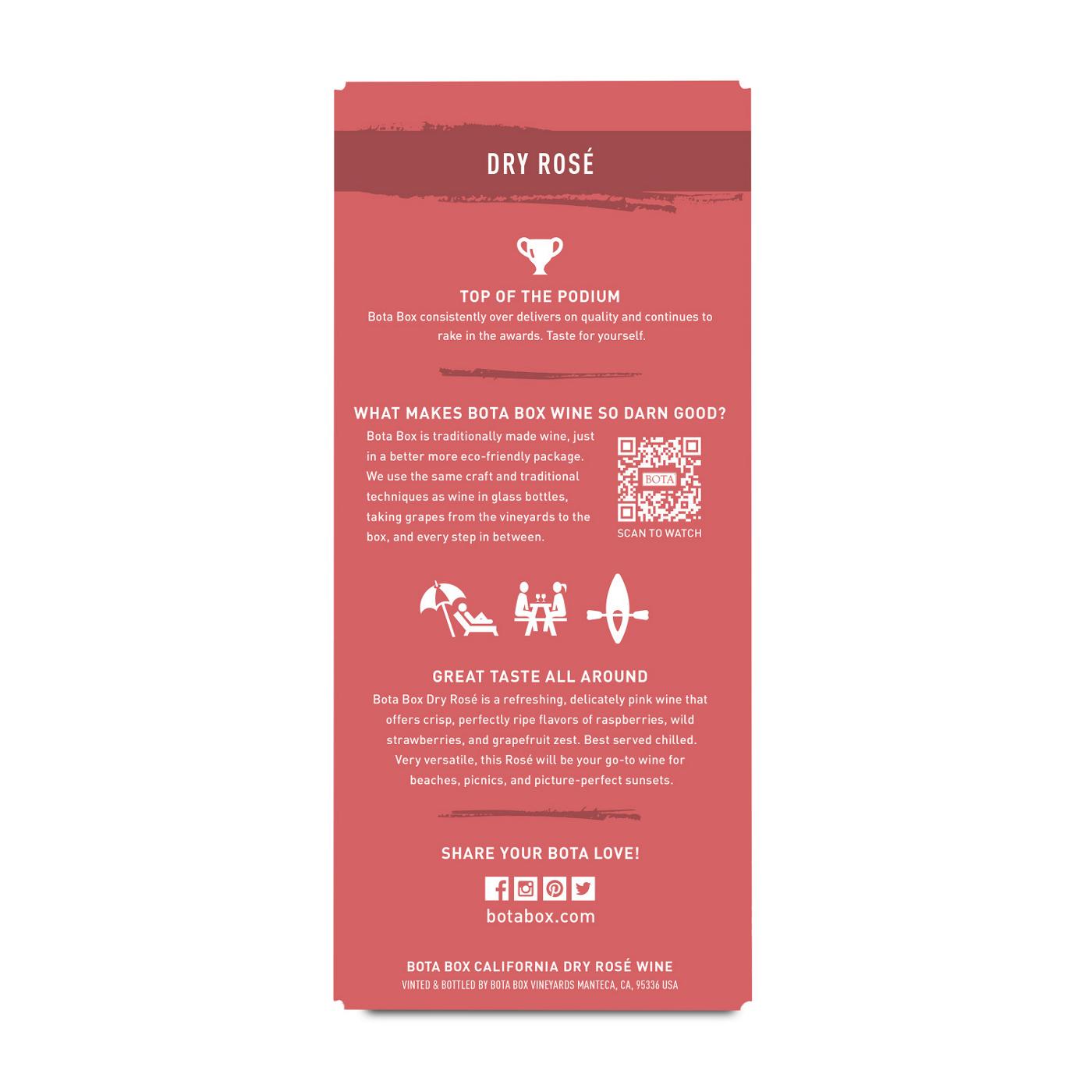 Bota Box Dry Rosé Boxed Wine - Shop Wine at H-E-B
