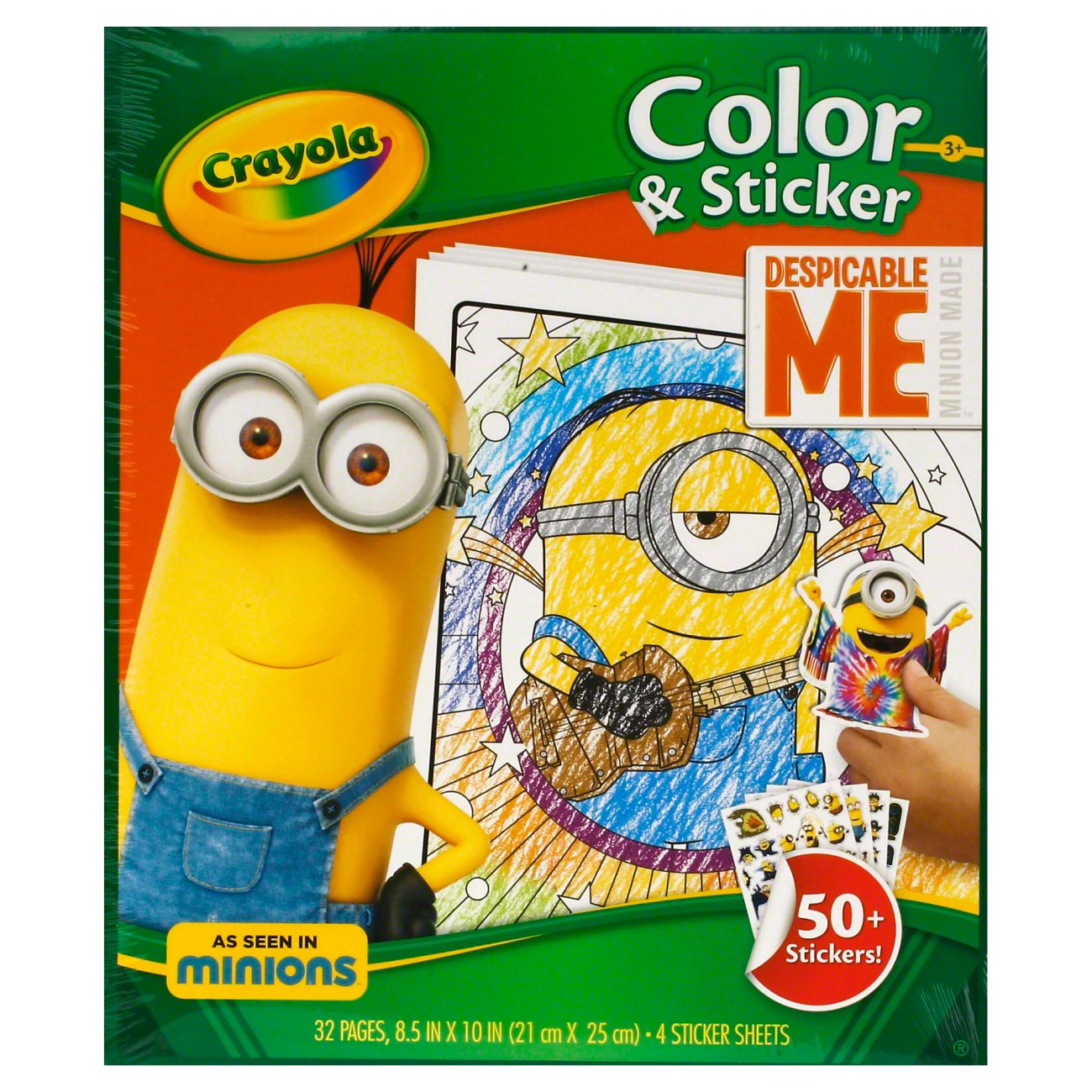 Crayola Color & Sticker Despicable Me 3 - Shop Books & coloring at H-E-B