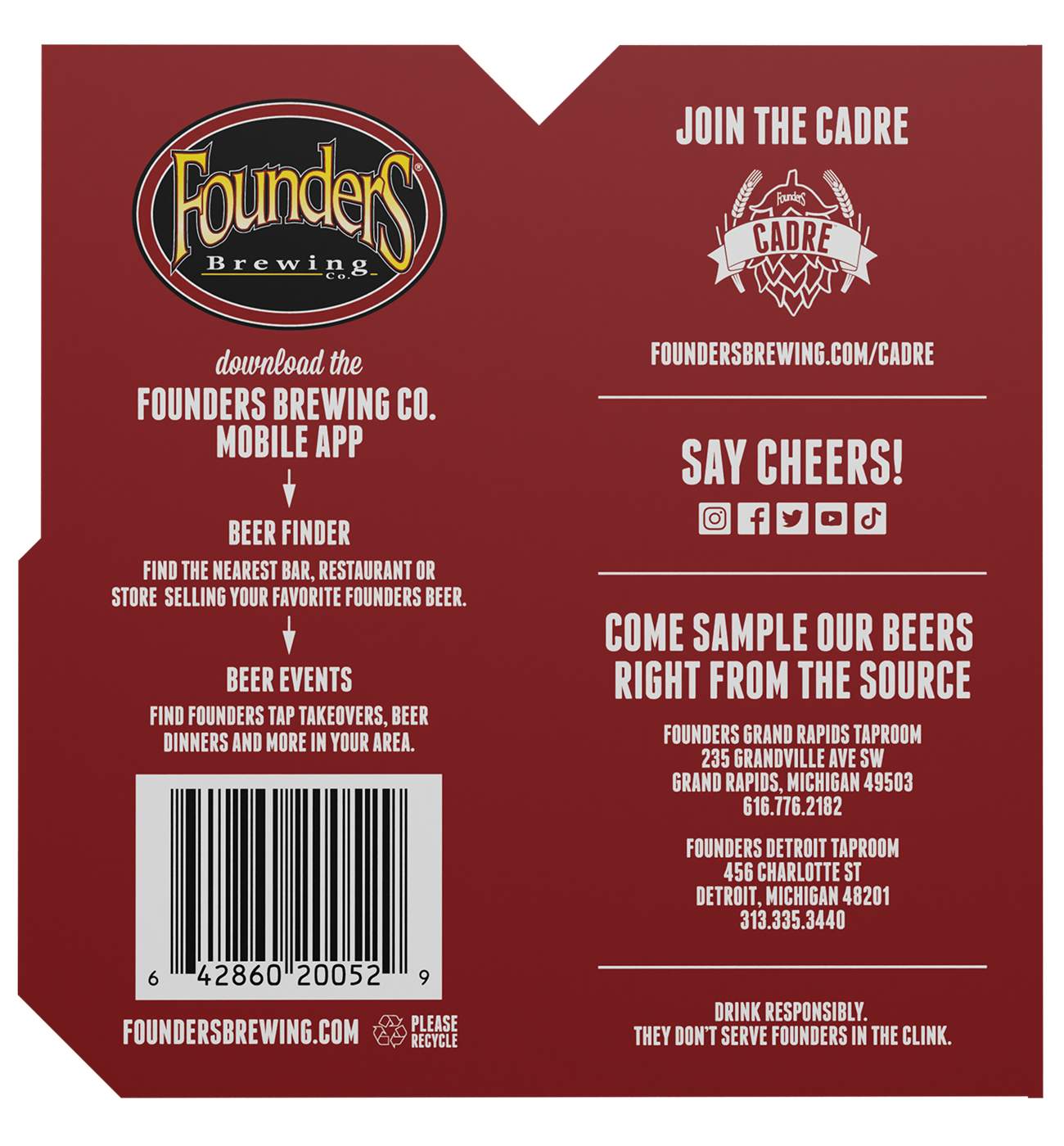 Founders Breakfast Stout Craft Beer 4 pk Bottles - Shop Beer at H-E-B