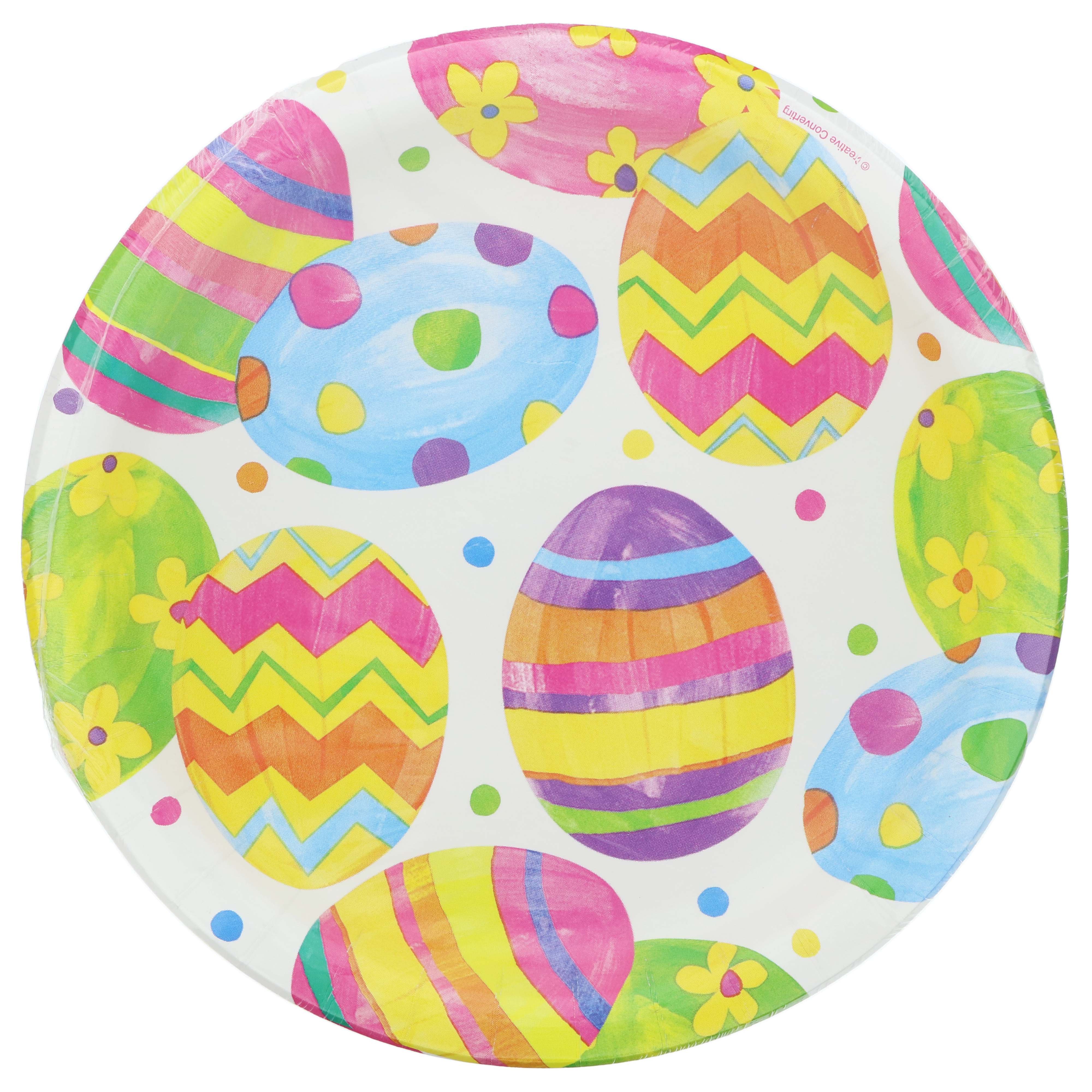 Creative Converting Dinner Plate Easter Egg Toss - Shop Plates & bowls ...