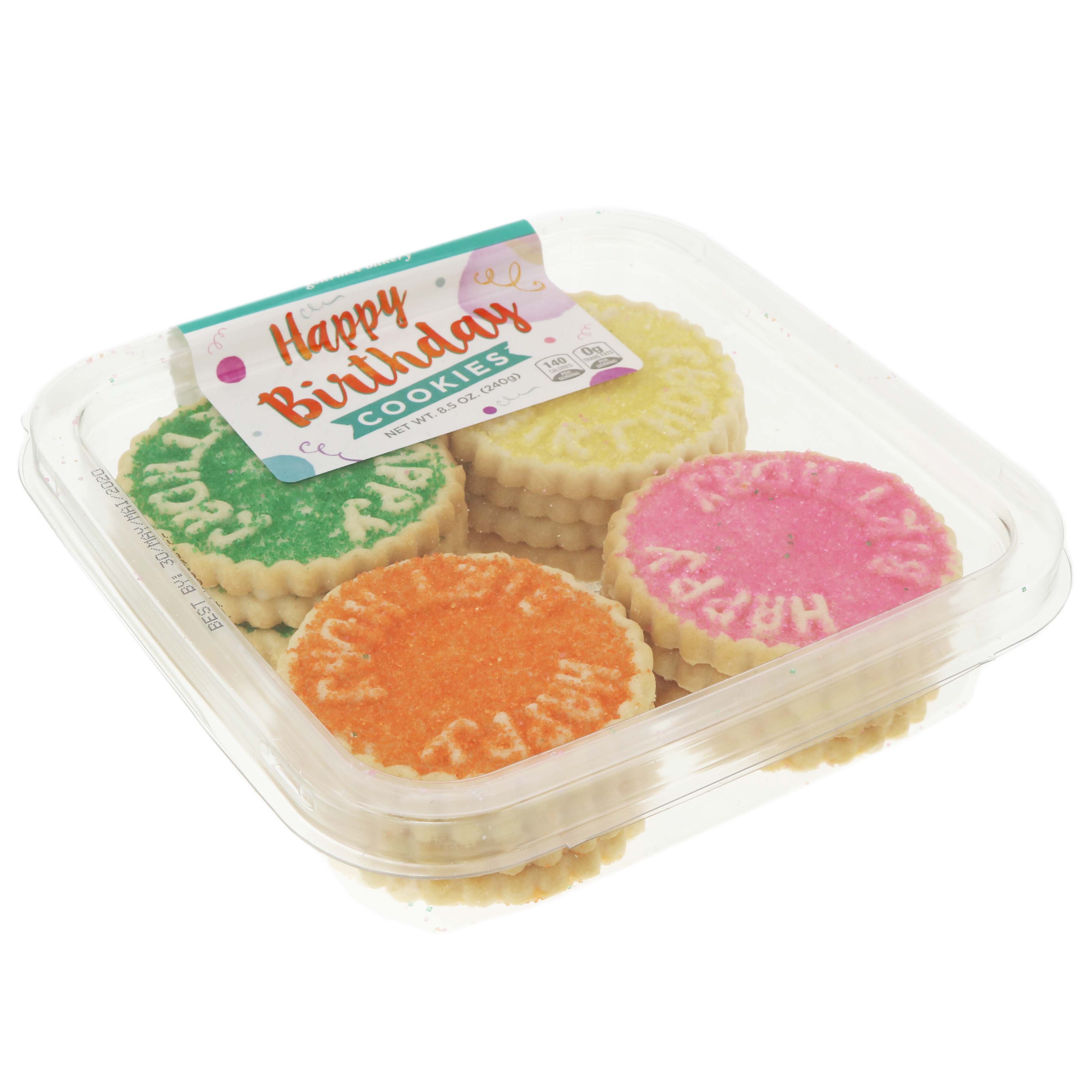 Delallo Happy Birthday Cookies - Shop Cookies at H-E-B