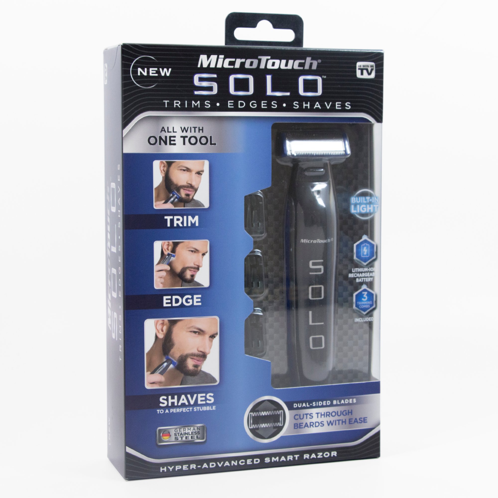Micro Touch Solo As Seen On TV Micro Touch Solo Grooming System - Shop ...