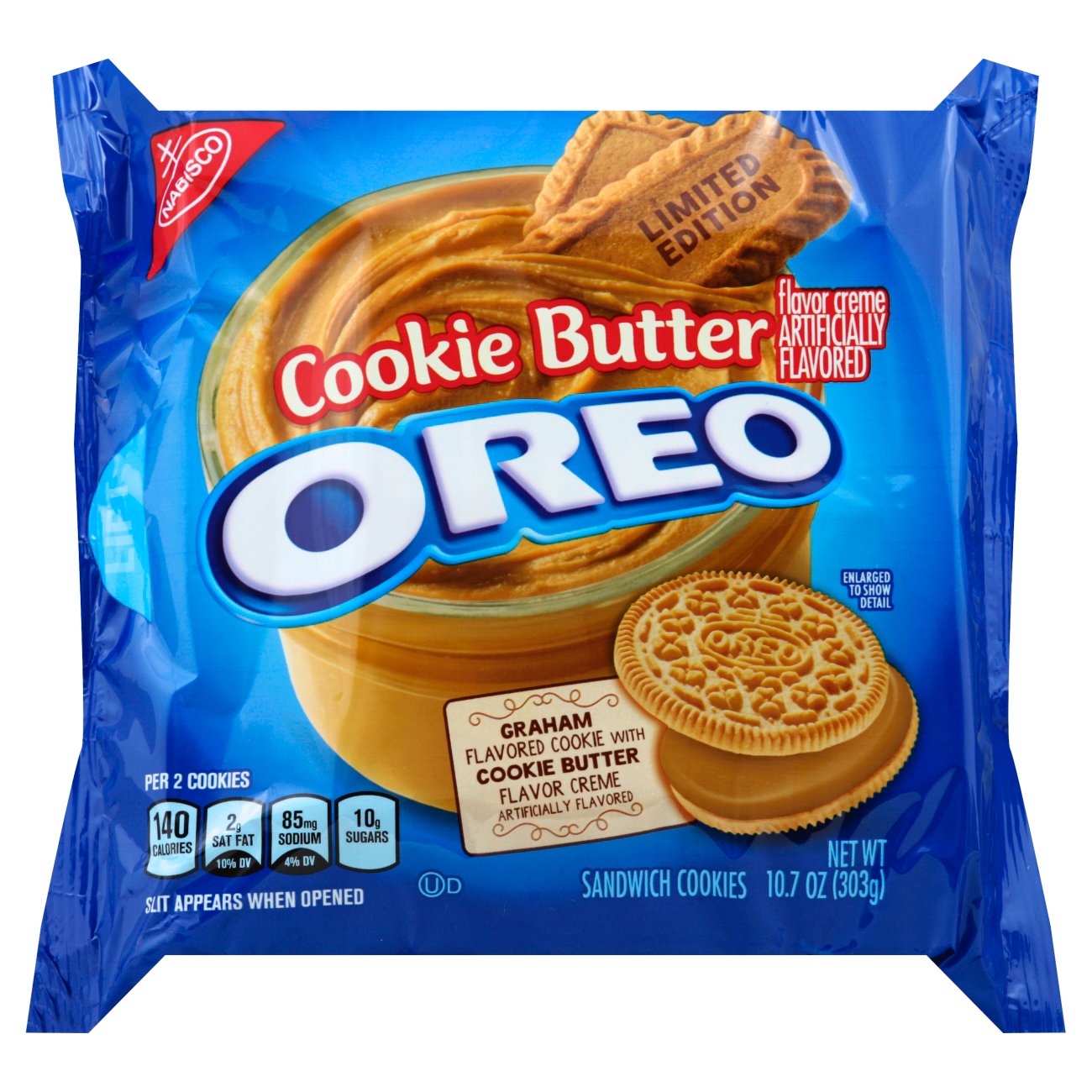 Nabisco Oreo Cookie Butter Sandwich Cookies - Shop Cookies at H-E-B