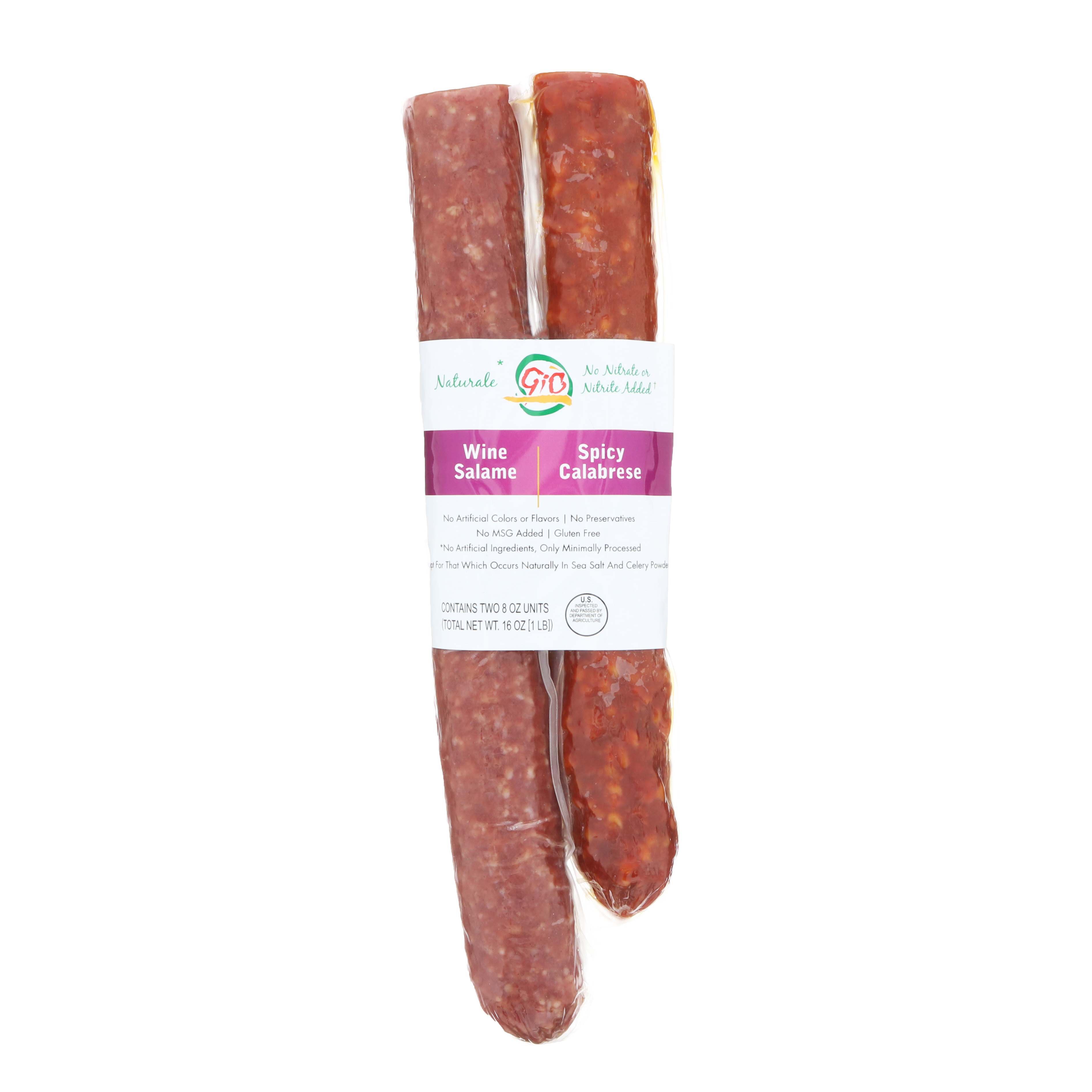 Daniele Gio Artisan Pairings Wine Salame & Spicy Calabrese - Shop Meat ...