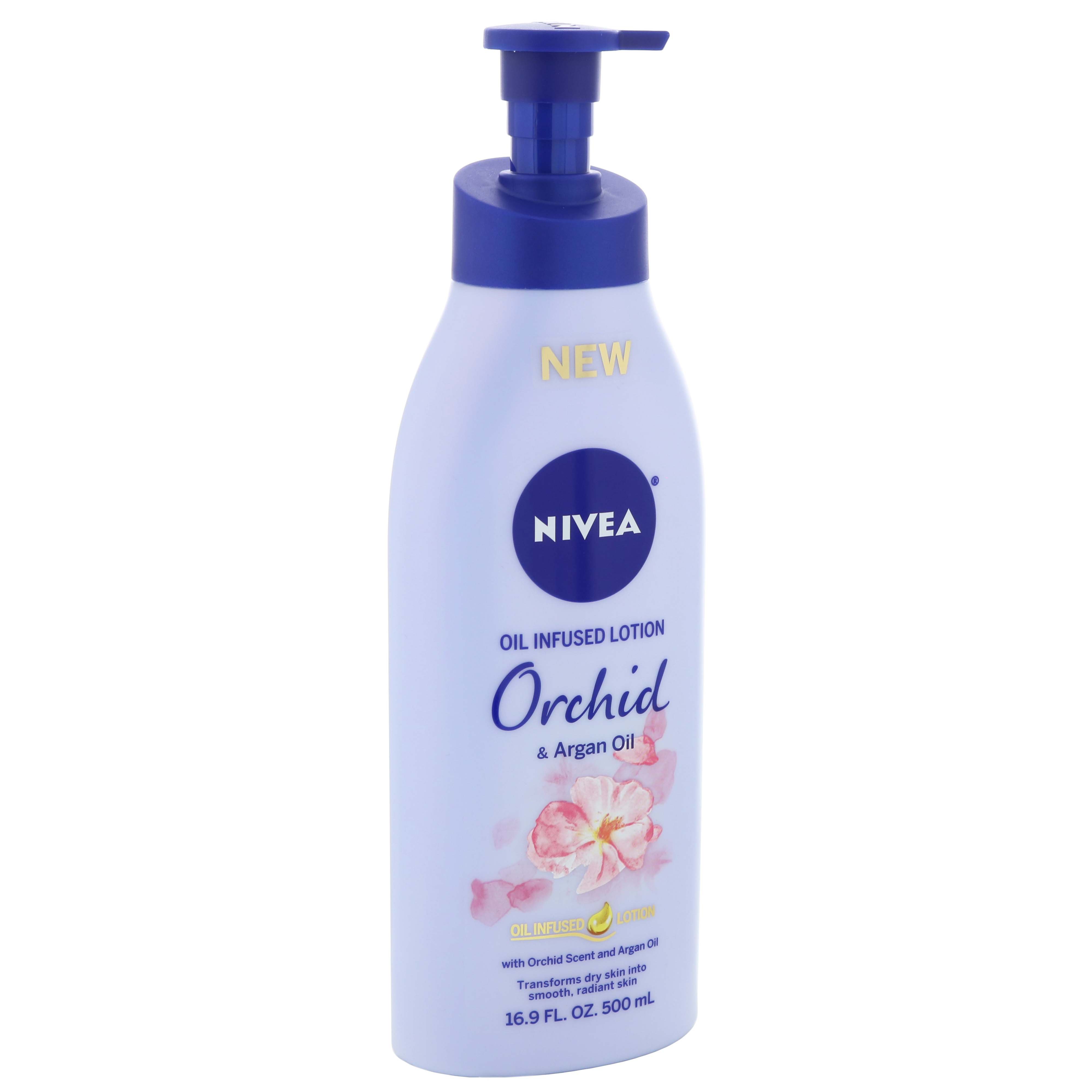 NIVEA Orchid & Argan Oil Infused Lotion - Shop Body lotion at H-E-B