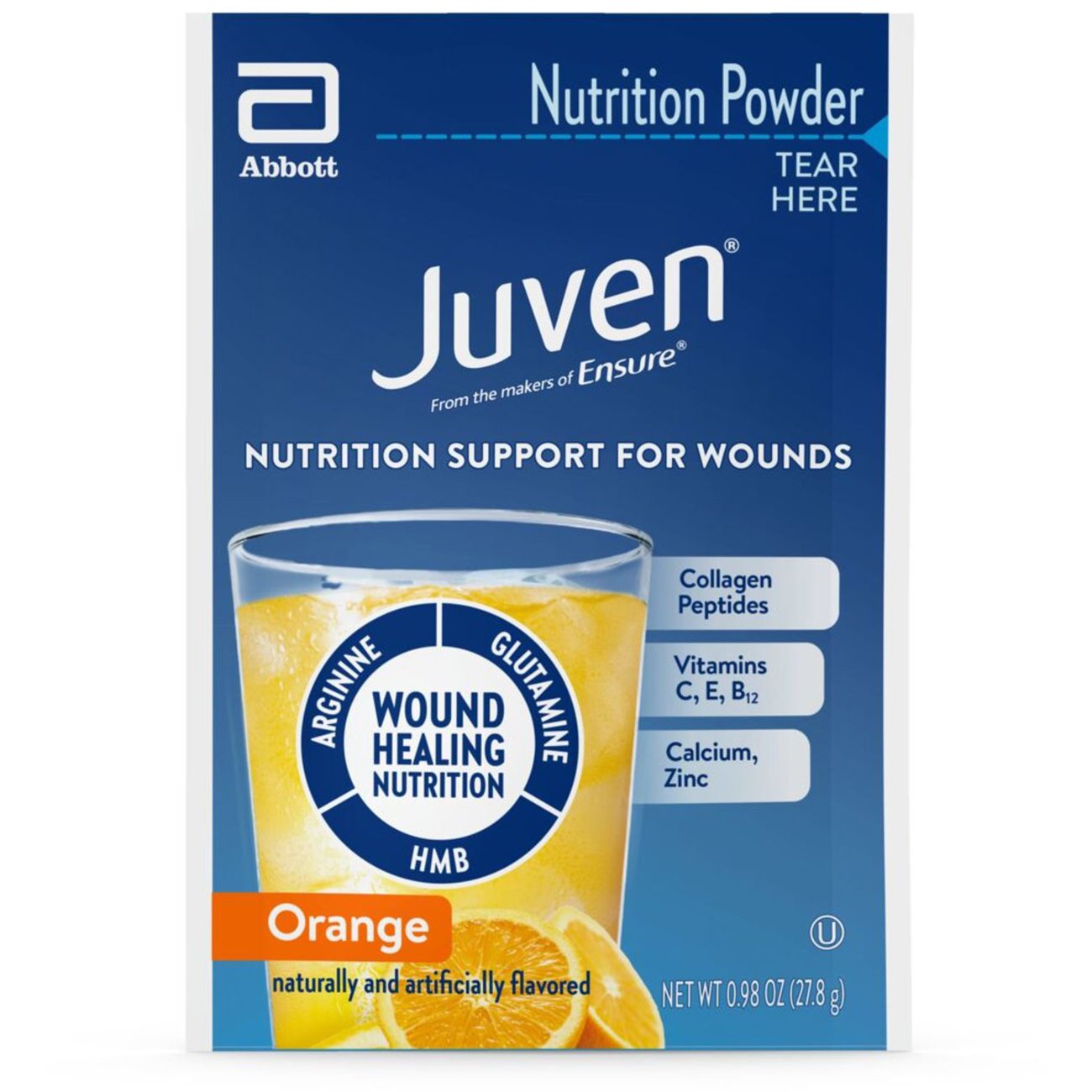 Juven Therapeutic Nutrition Powder Packets - Orange - Shop Diet ...