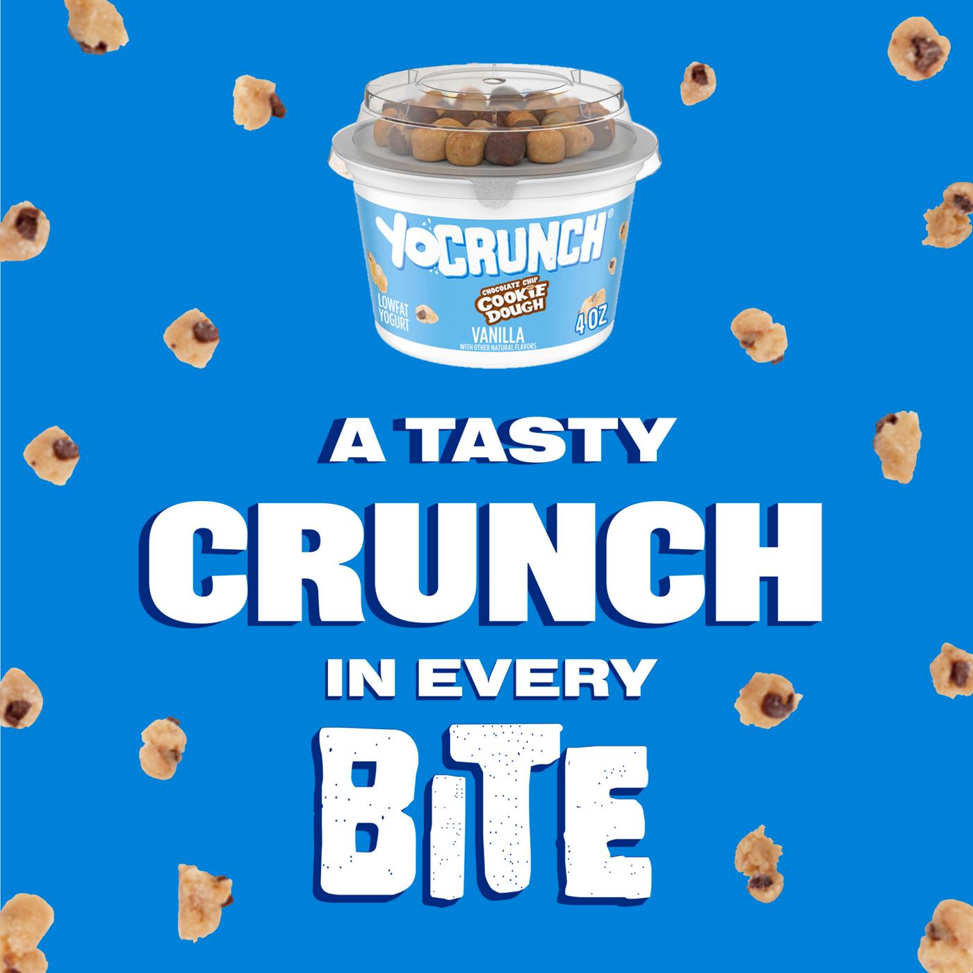 YoCrunch Low-Fat Vanilla With Cookie Dough Yogurt - Shop Yogurt at H-E-B
