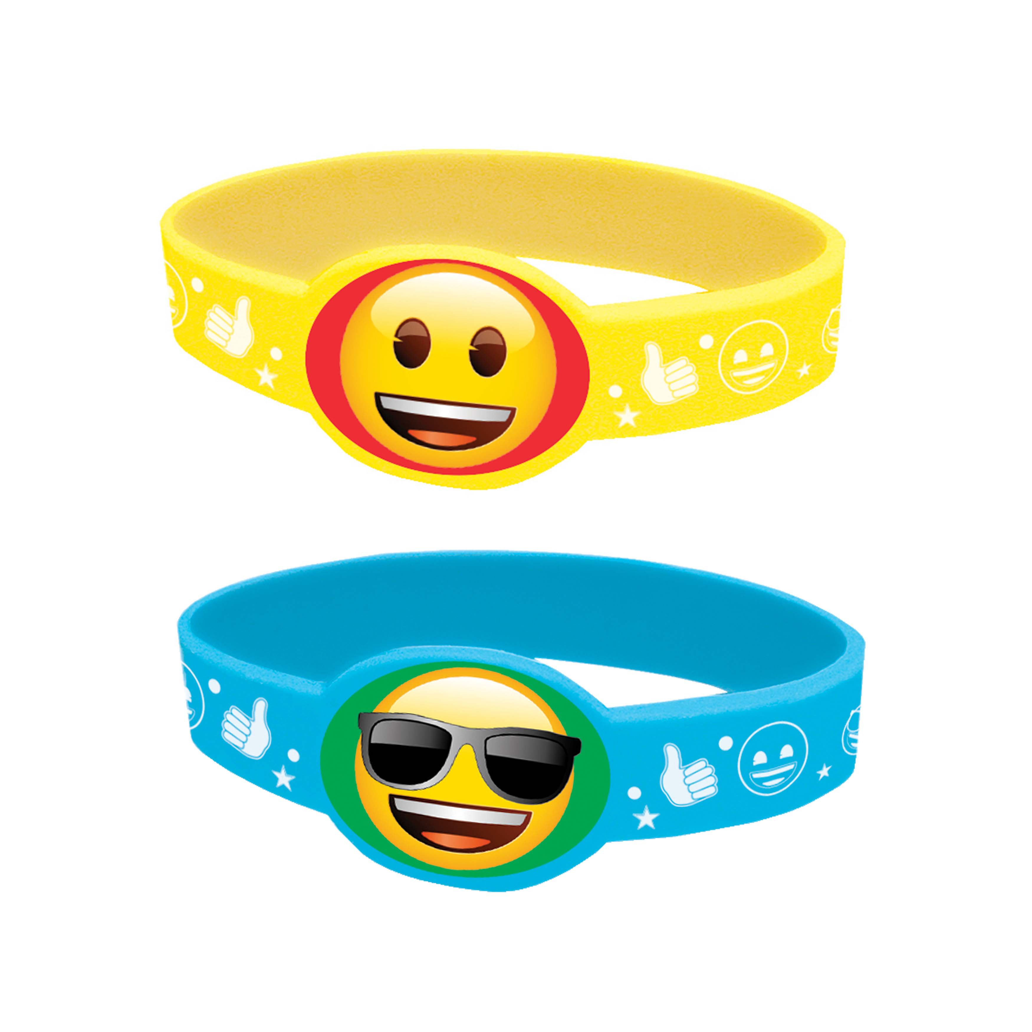 Unique Emoji Rubber Bracelet Party Favors - Shop Favors at H-E-B