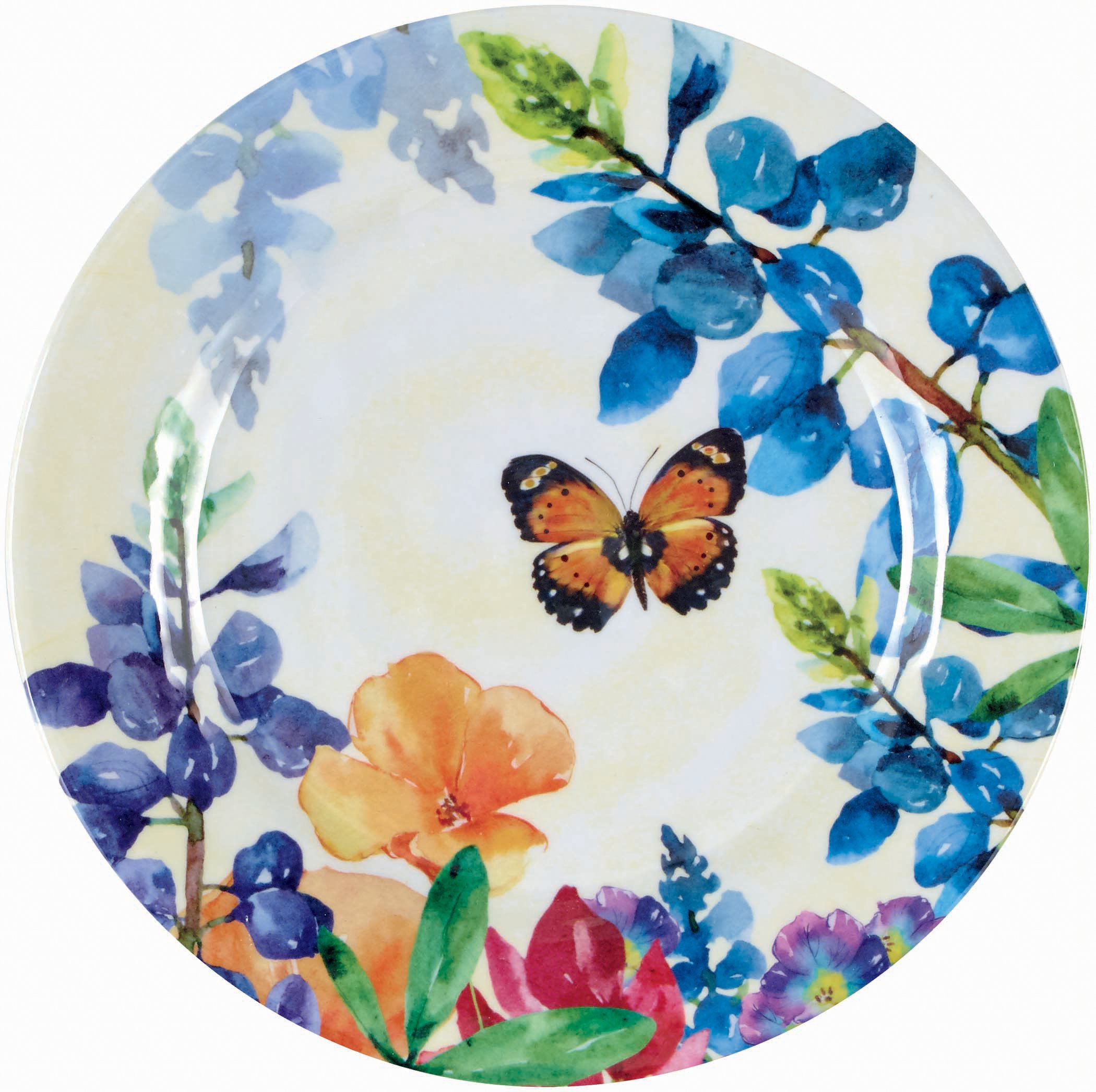 Haven And Key Bluebonnet Salad Plate - Shop Dishes at H-E-B