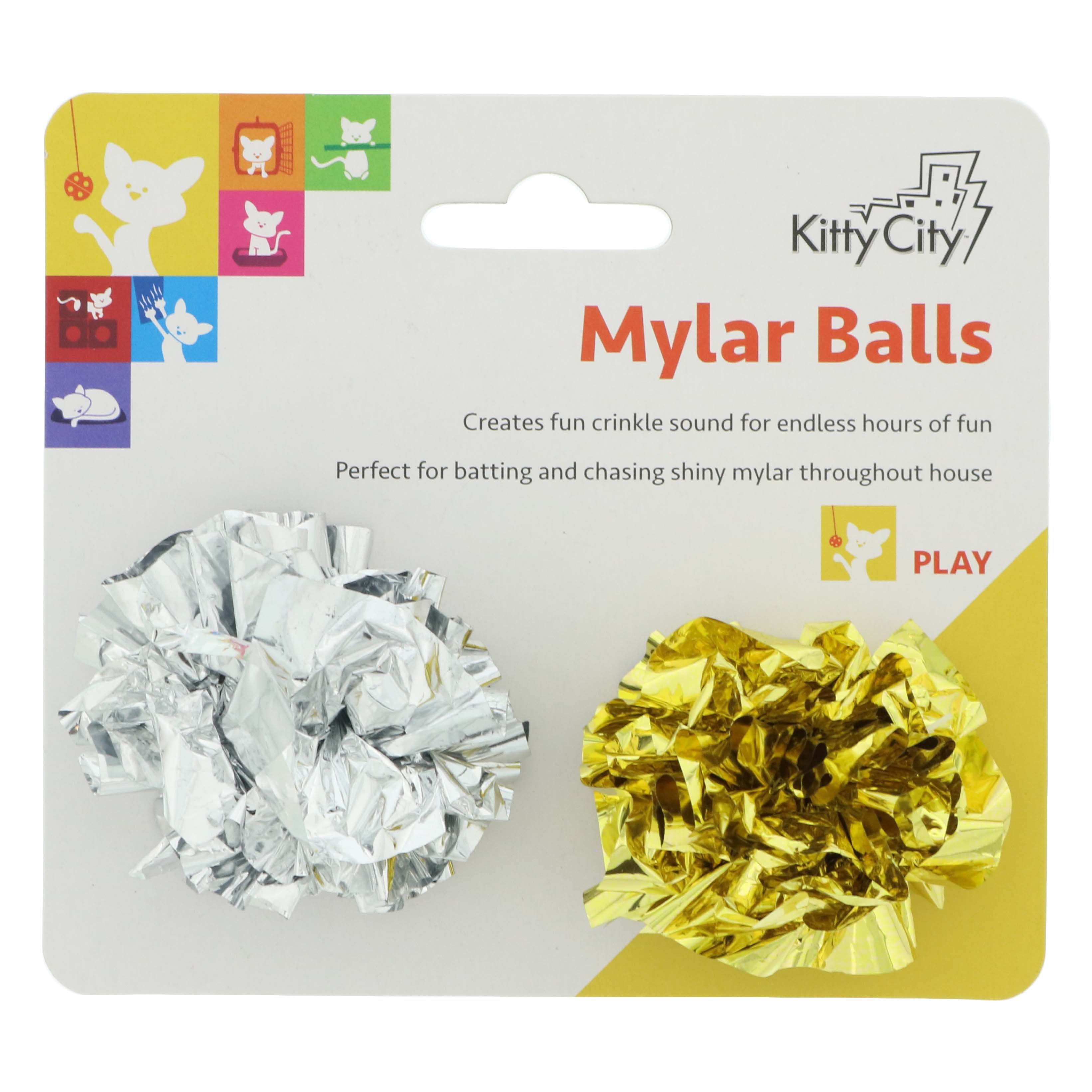 Kitty City Mylar Balls - Shop Toys at H-E-B
