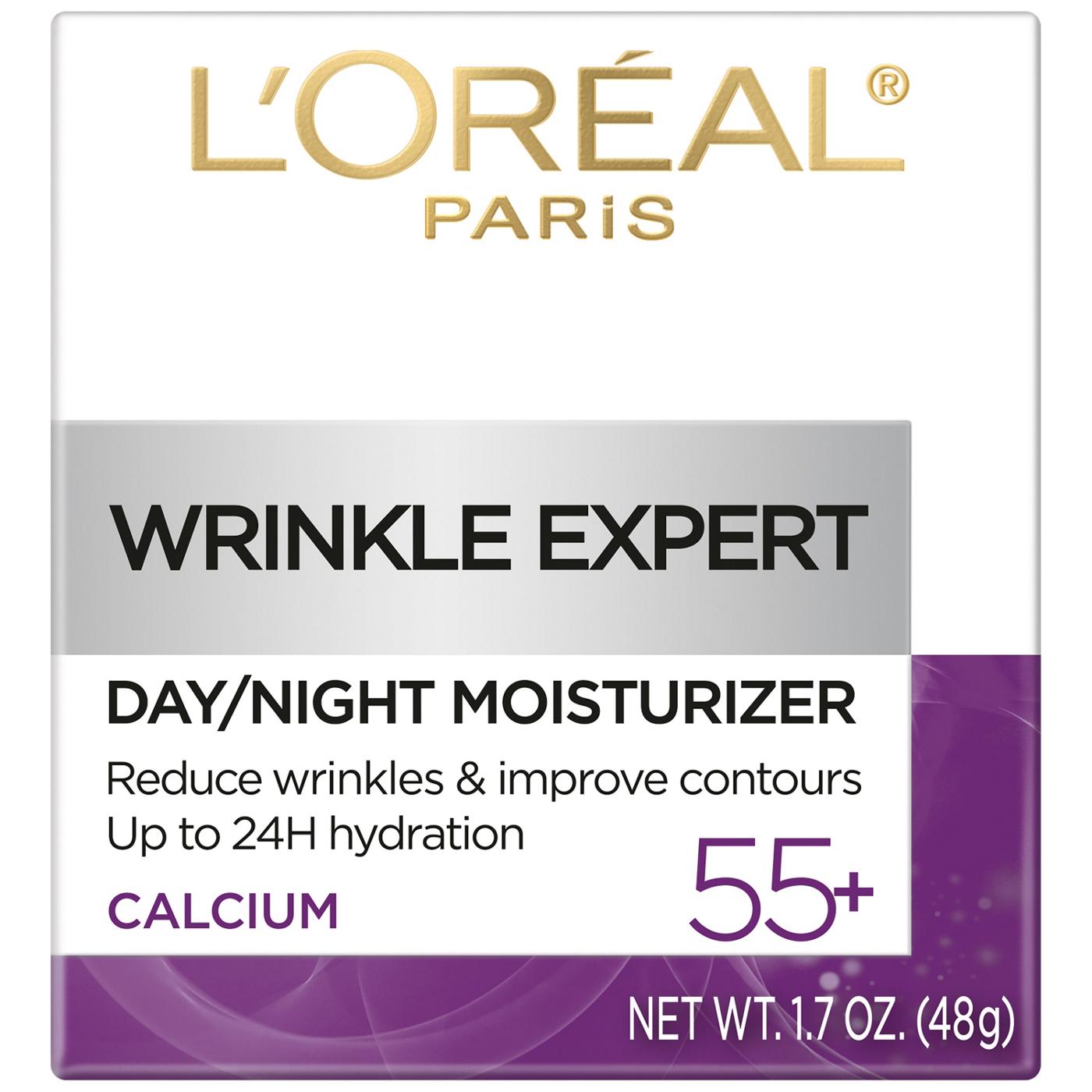 L'Oréal Paris Wrinkle Expert Age 55 Plus Anti-Aging Face Moisturizer ...
