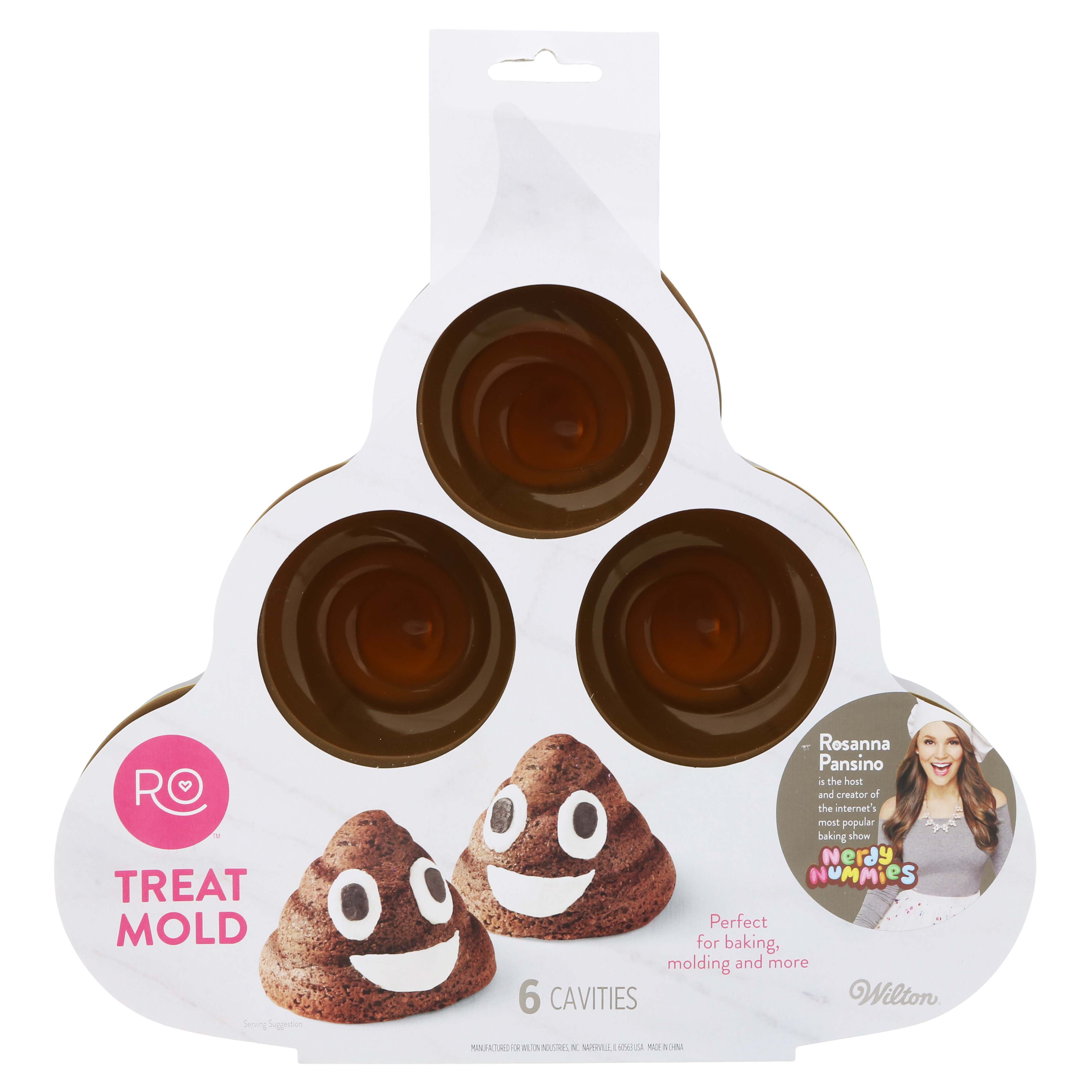 Wilton Ro Silicone Poop Swirl Mold - Shop Baking tools at H-E-B