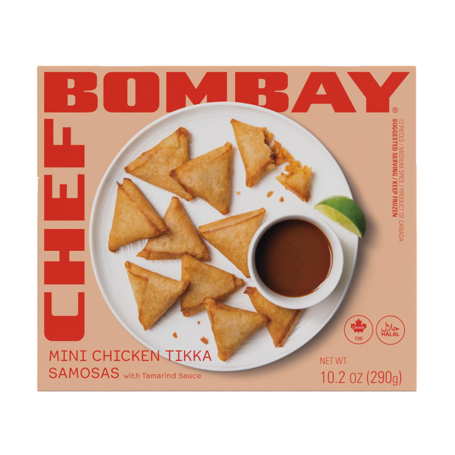 Chef Bombay Mini Chicken Tikka Samosas - Shop Entrees & Sides at H-E-B