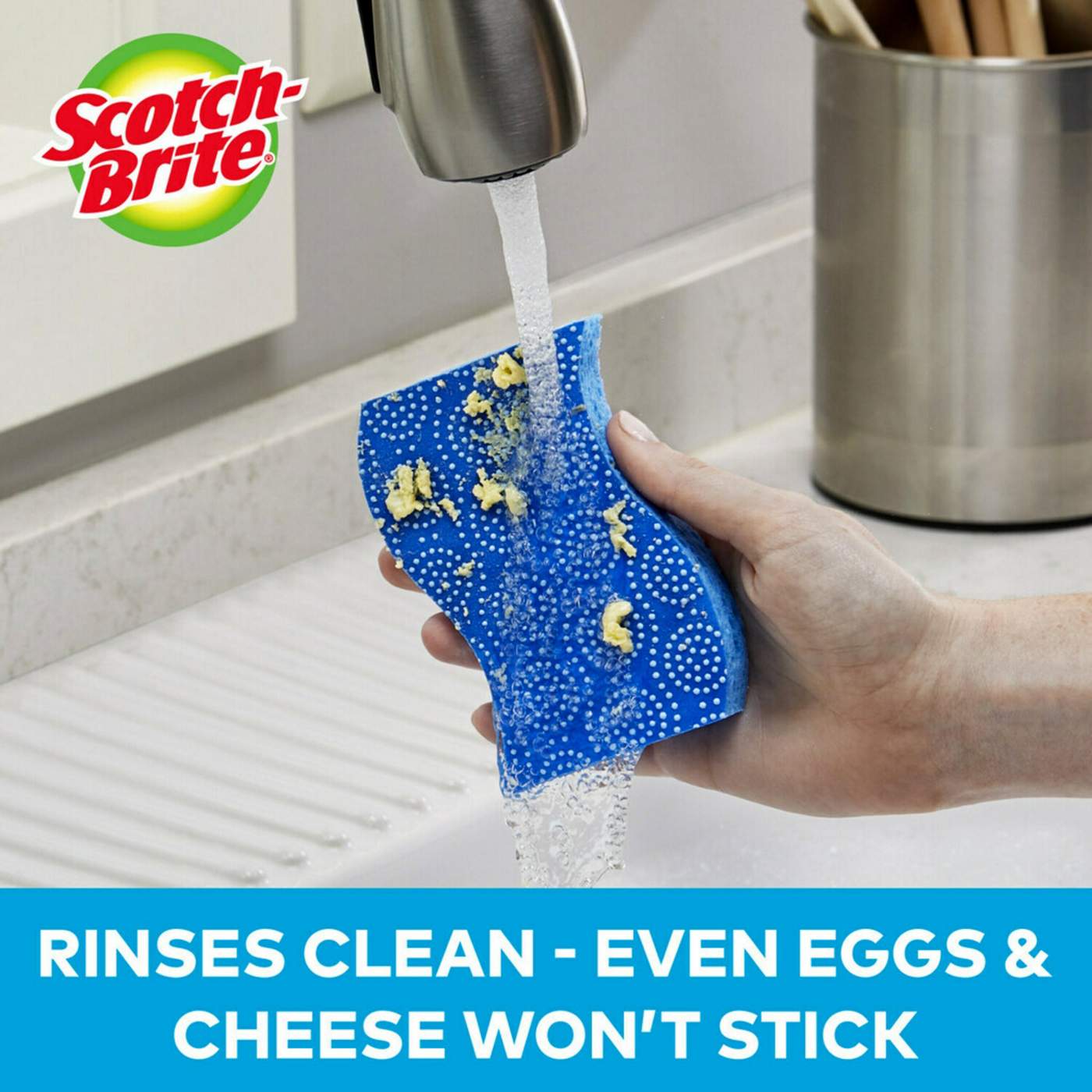 Scotch-Brite Scrub Dots Non-Scratch Scrub Sponges - Shop Sponges ...