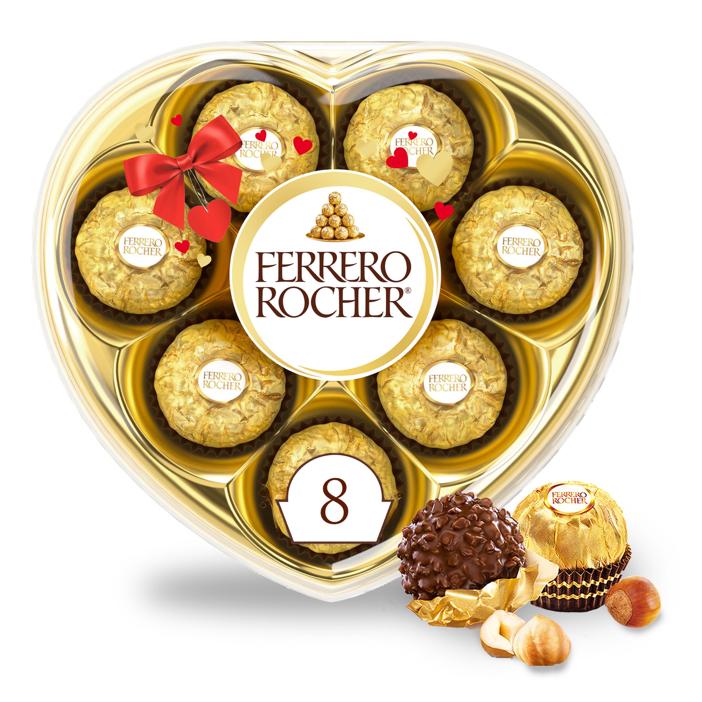 Ferrero Rocher Fine Hazelnut Chocolates Valentine Heart Gift | Fig App
