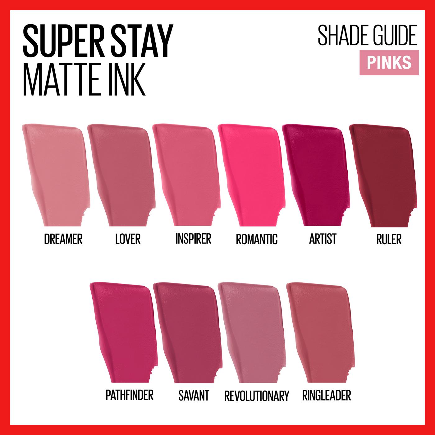 Maybelline Super Stay Matte Ink Liquid Lipstick - Ruler - Shop Lipstick ...