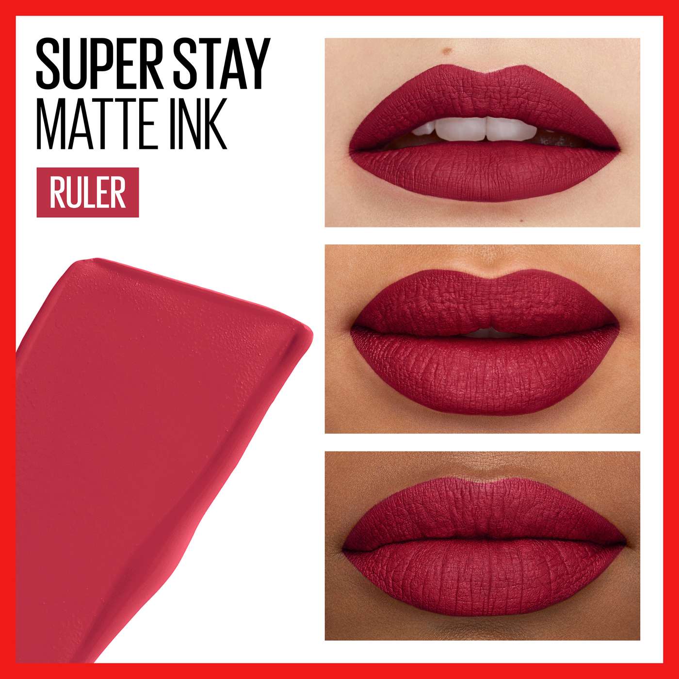 Maybelline Super Stay Matte Ink Liquid Lipstick - Ruler - Shop Lipstick ...