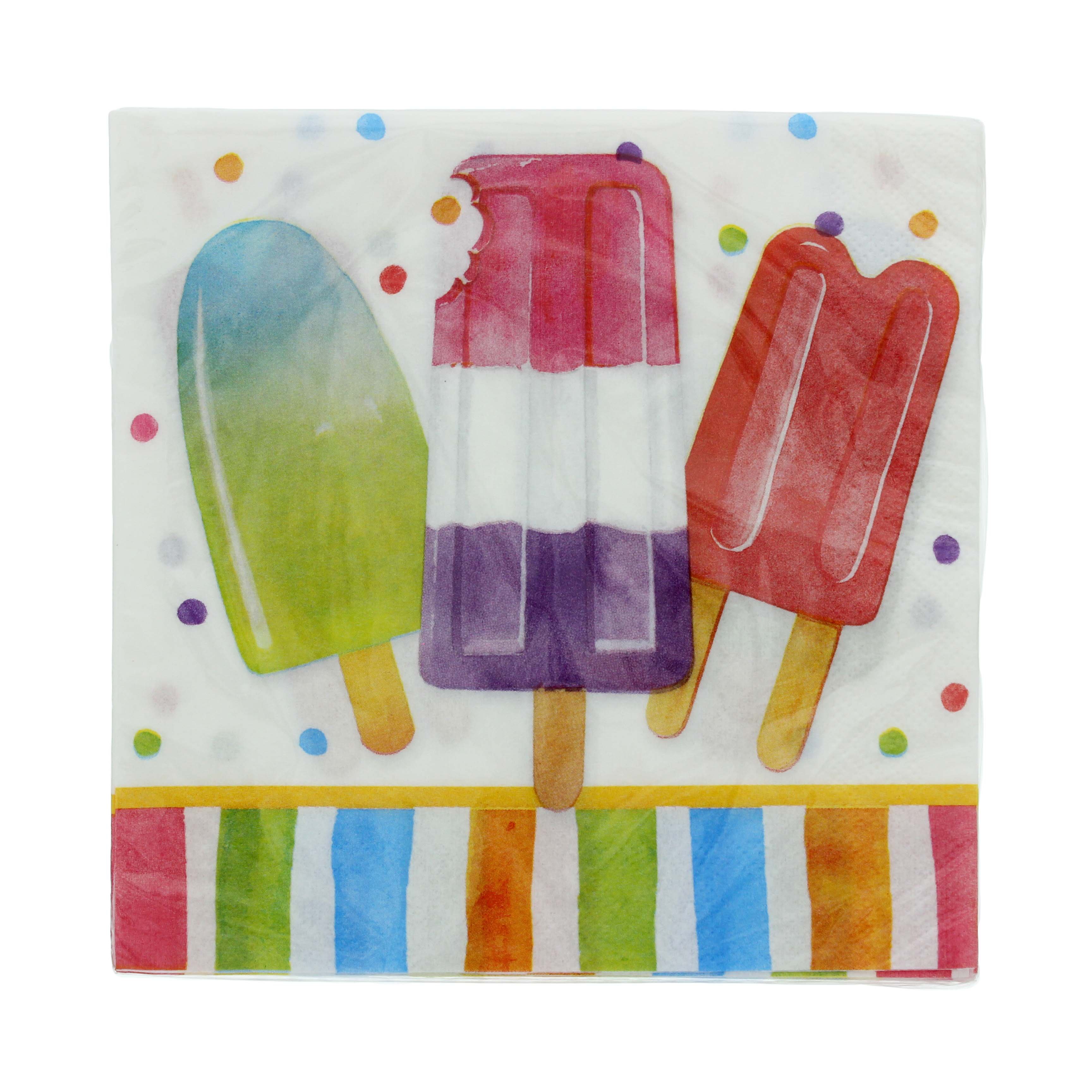Creative Converting Lunch Napkin Hello Summer - Shop Napkins & table ...