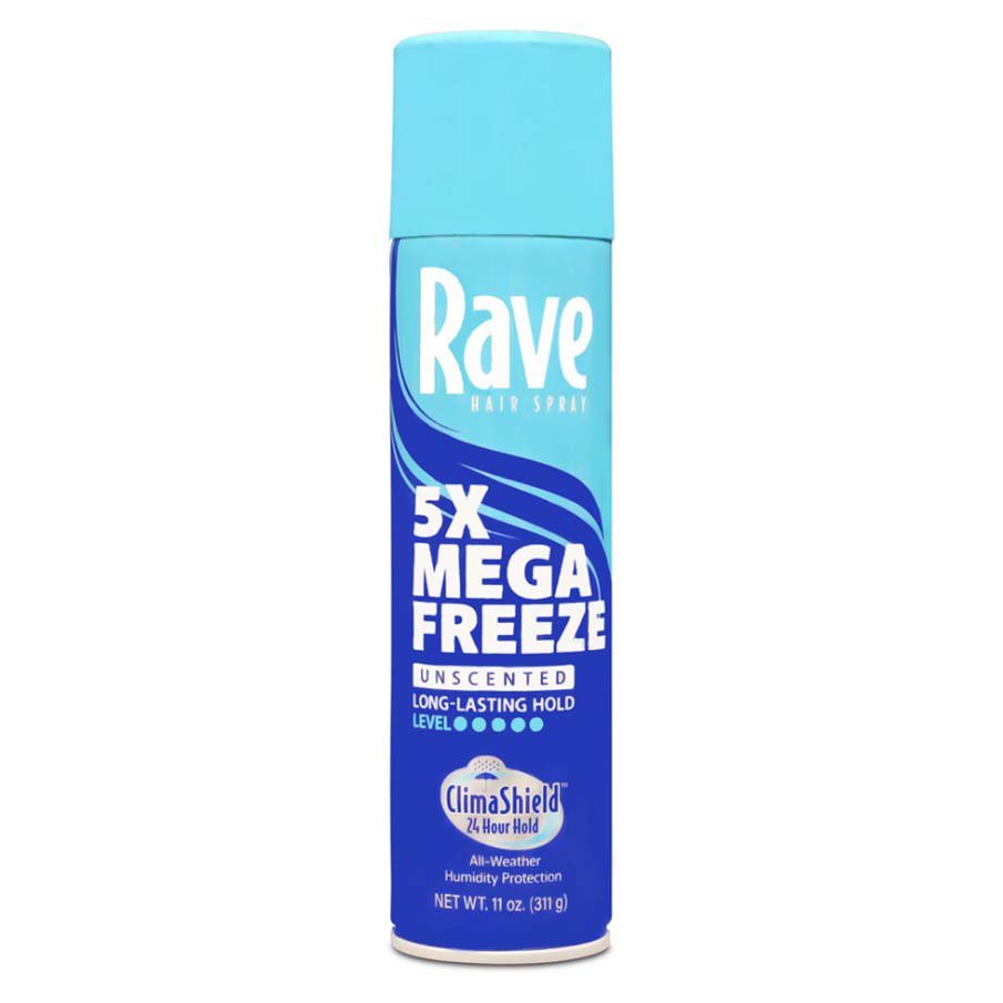 Rave 5X Freeze Unscented Hair Spray - Shop Styling products ...