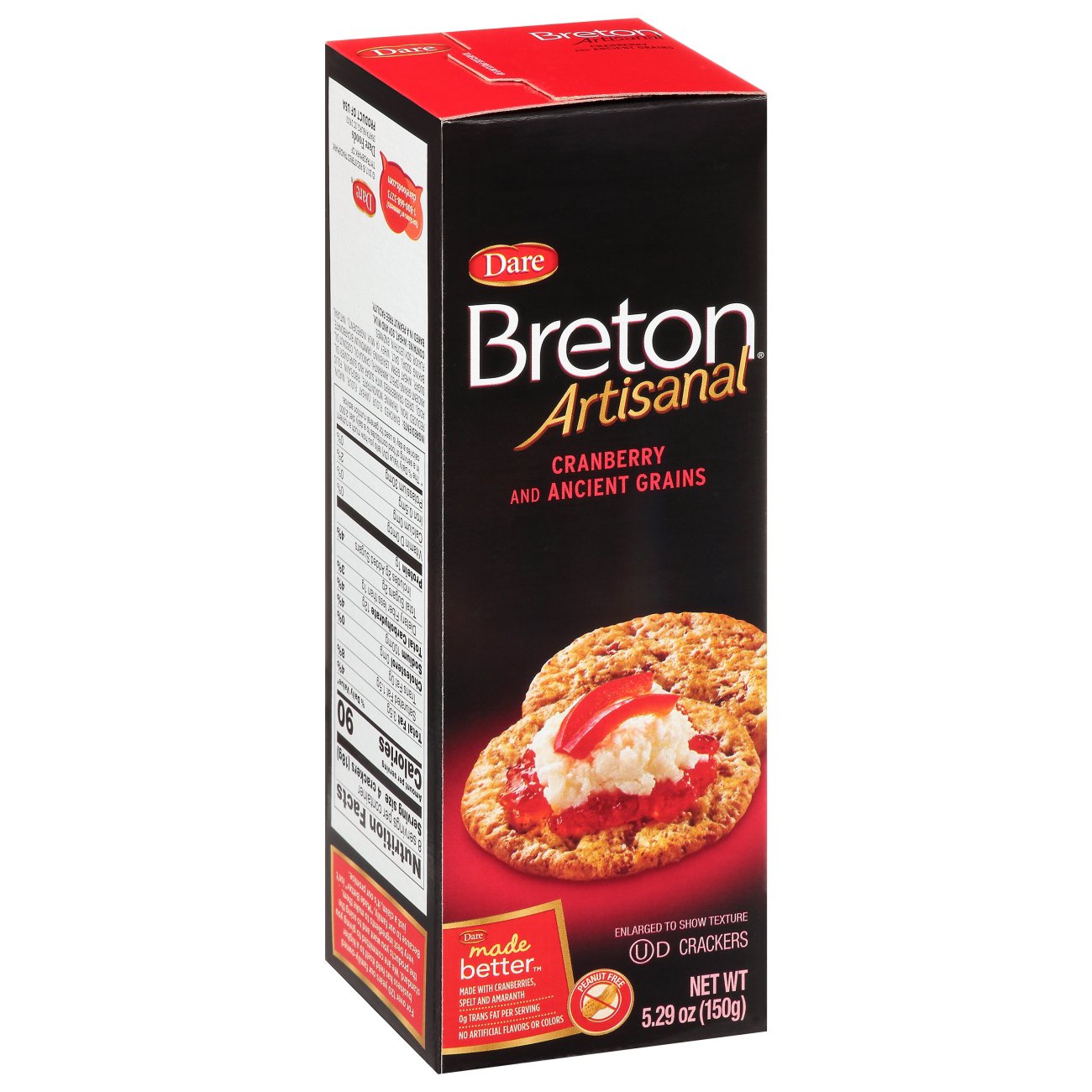 Dare Breton Cranberry Ancient Grain - Shop Snacks & Candy at H-E-B