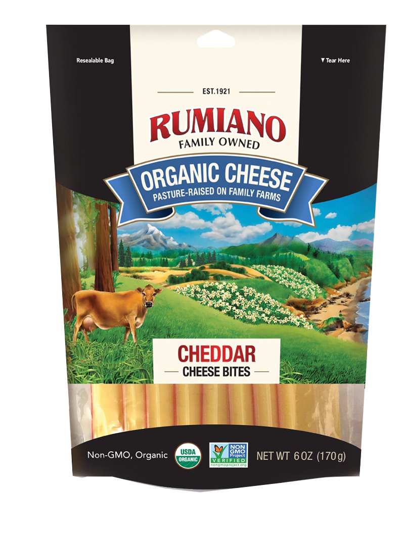 Rumiano Organic White Cheddar Bites - Shop Cheese at H-E-B